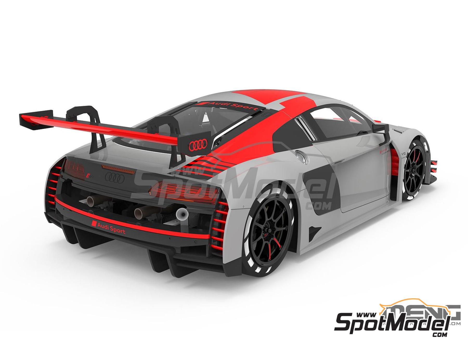 Meng Model CS-006: Car scale model kit 1/24 scale - Audi R8 LMS GT3 ...
