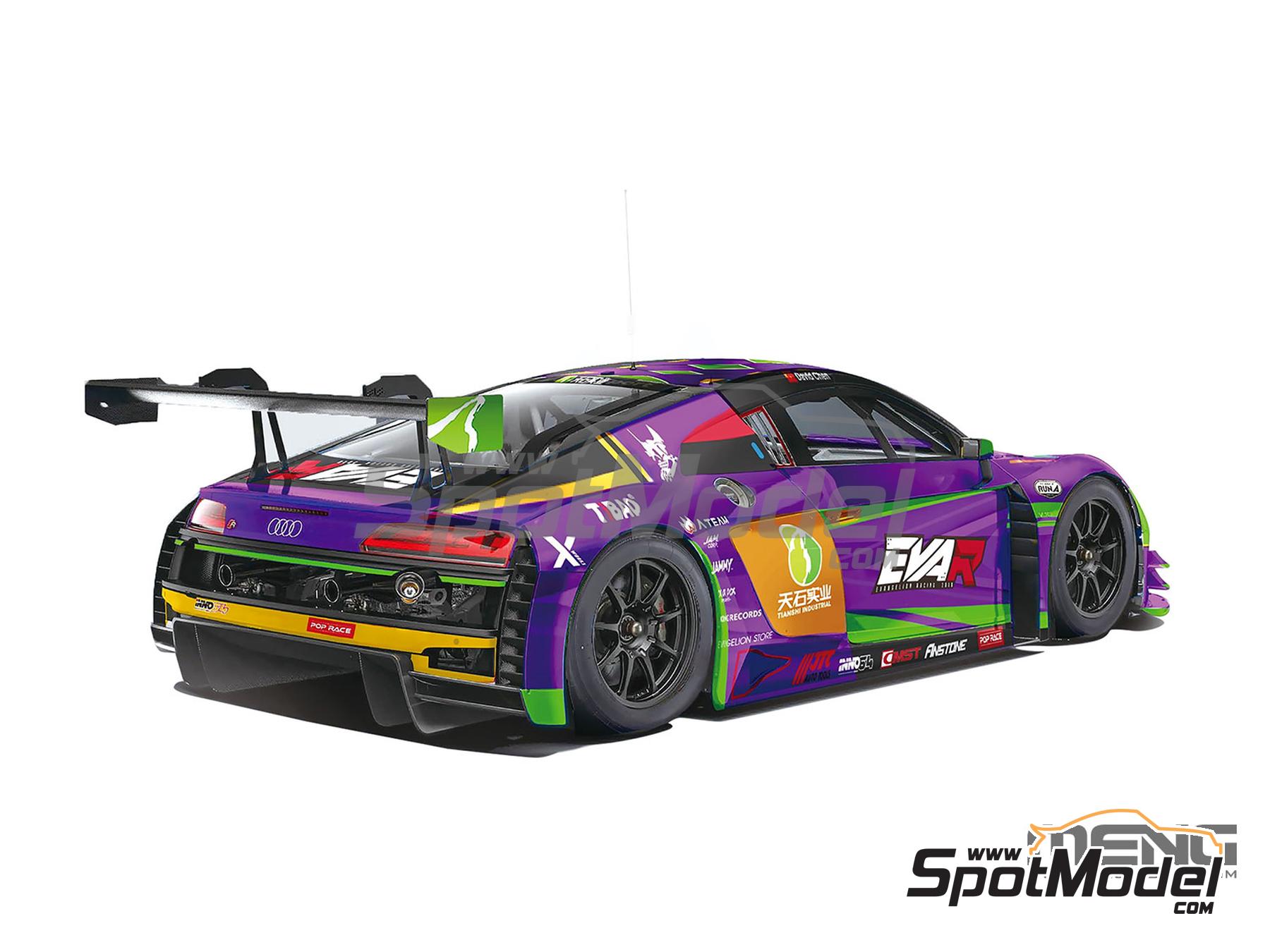 Meng Model CS-008: Car scale model kit 1/24 scale - Audi R8 LMS GT3 Evo ...