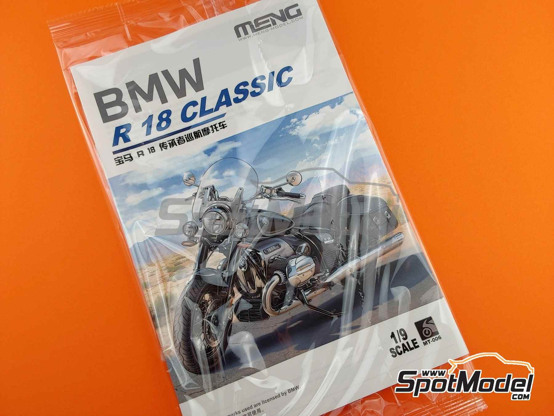 Meng Model MT-006: Motorbike scale model kit 1/9 scale - BMW R18 ...