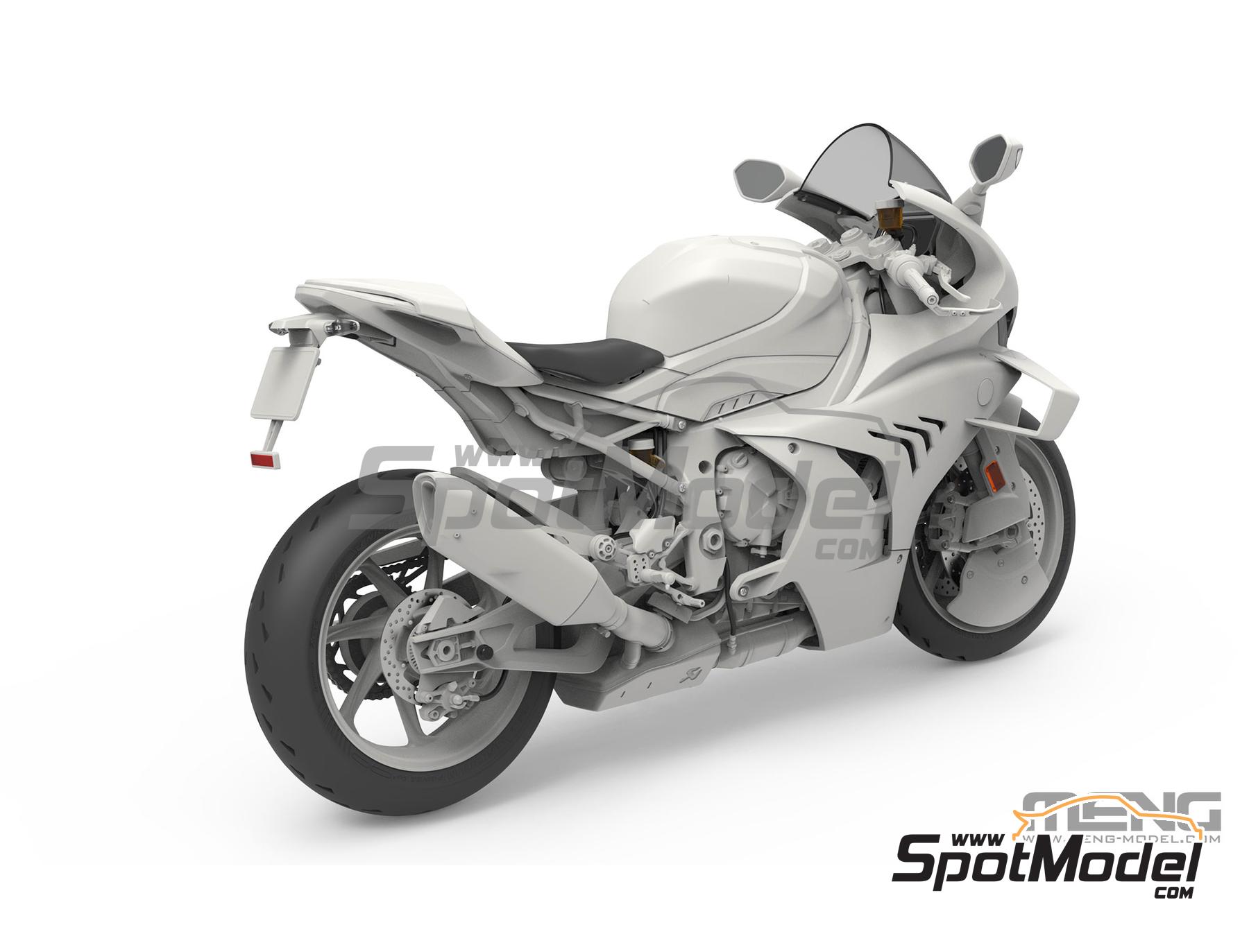 Meng Model MT-009: Motorbike scale model kit 1/9 scale - BMW M 1000 RR ...