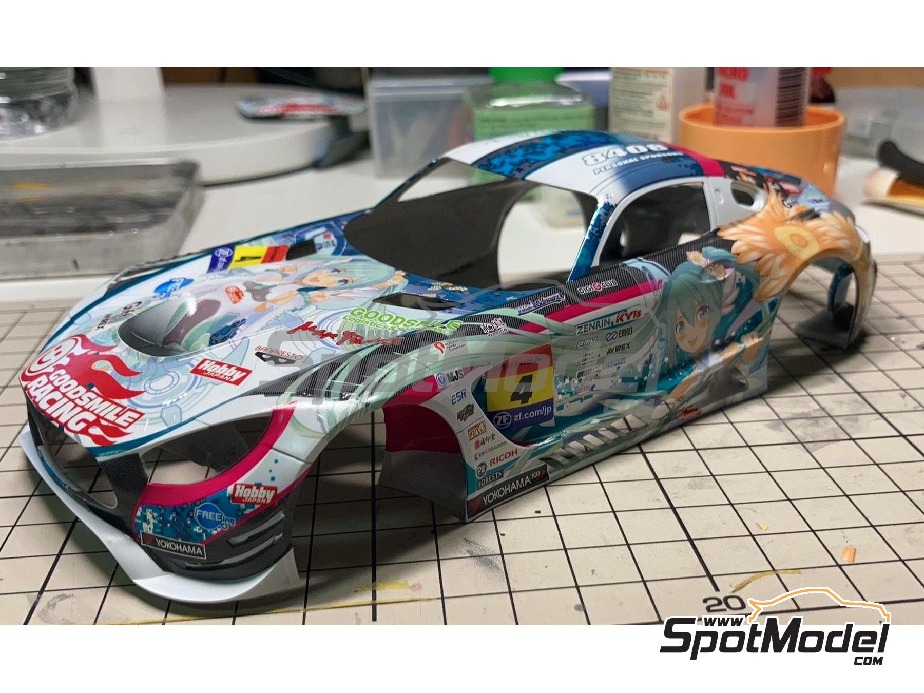Miniature CS010: Marking / livery 1/24 scale - Mercedes AMG GT3 Ukyo ...