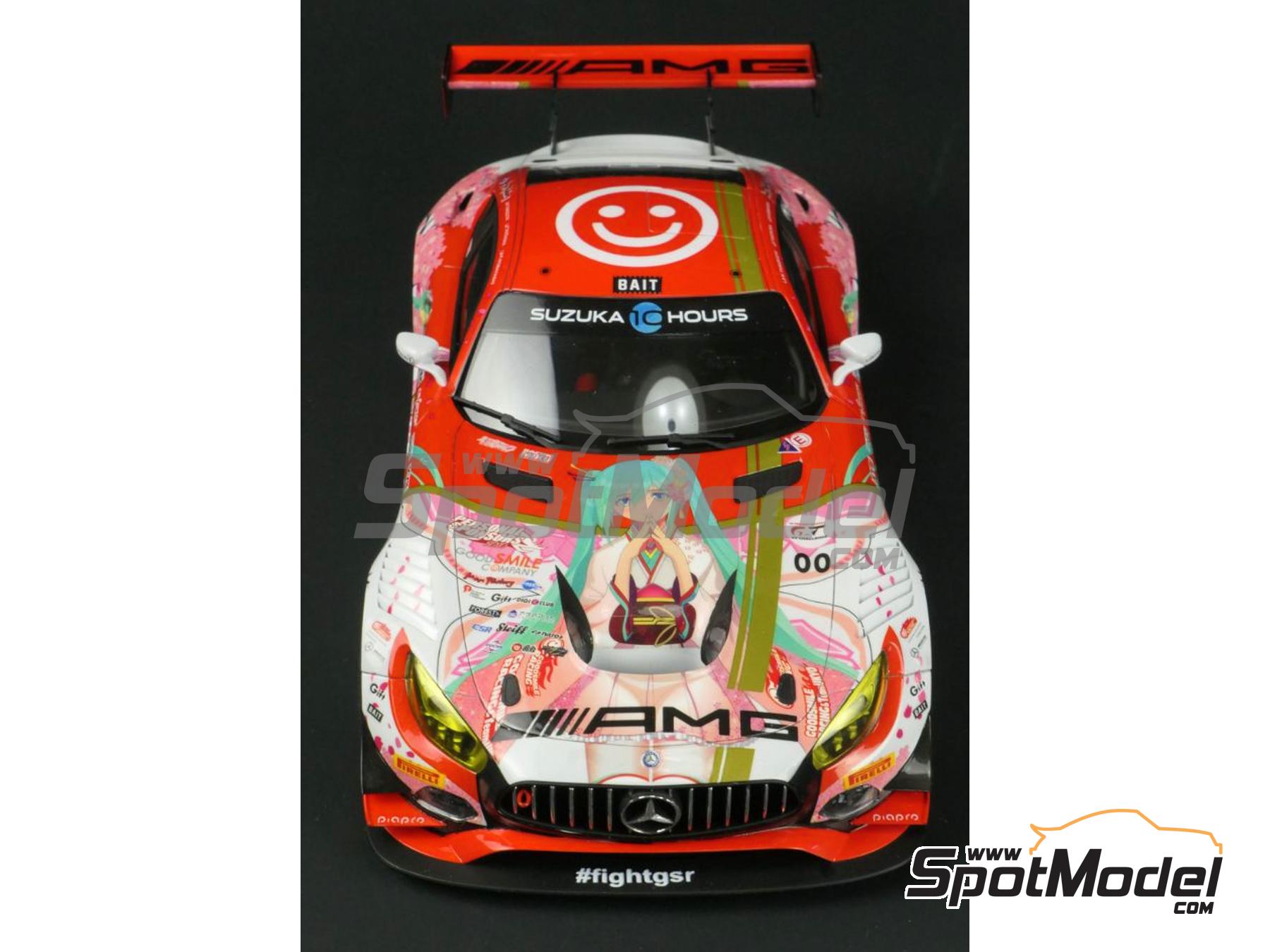 Miniature CS014: Marking / livery 1/24 scale - Mercedes AMG GT3 ...