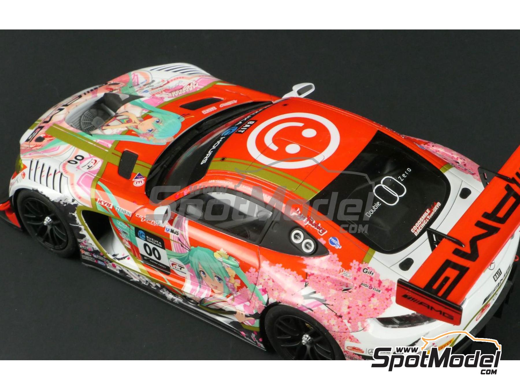 Miniature CS014: Marking / livery 1/24 scale - Mercedes AMG GT3 ...