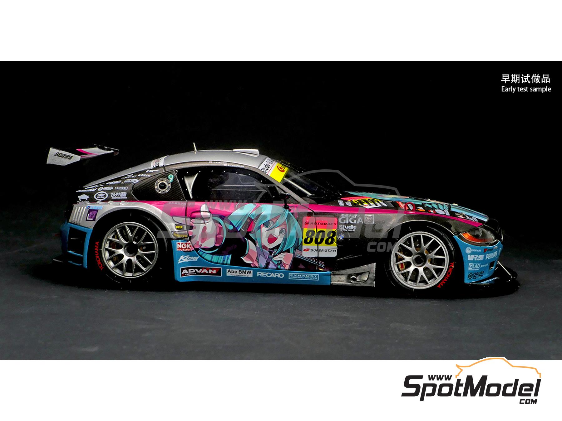 Miniature CS024: Car scale model kit 1/24 scale - BMW Z4M Coupe E86 GTR ...