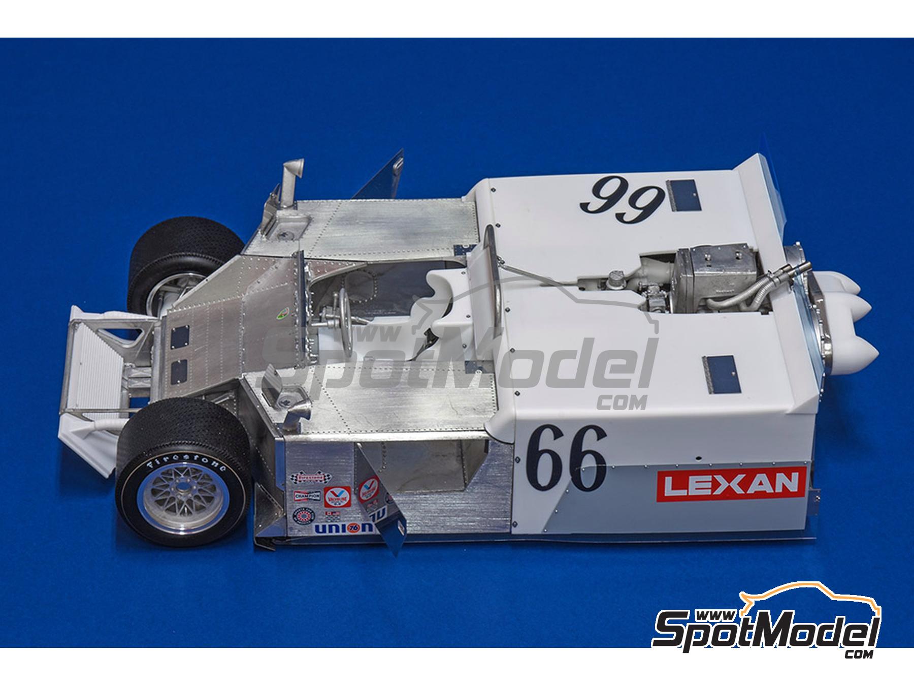 Model Factory Hiro K840: Car scale model kit 1/12 scale - Chaparral 2J ...