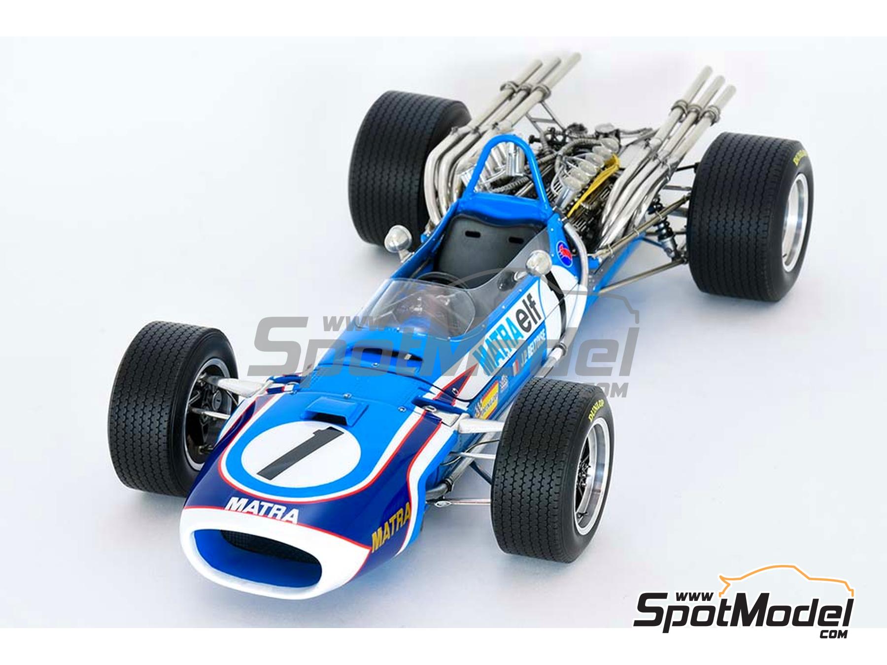 Model Factory Hiro K844: Car scale model kit 1/12 scale - Matra MS11 ...