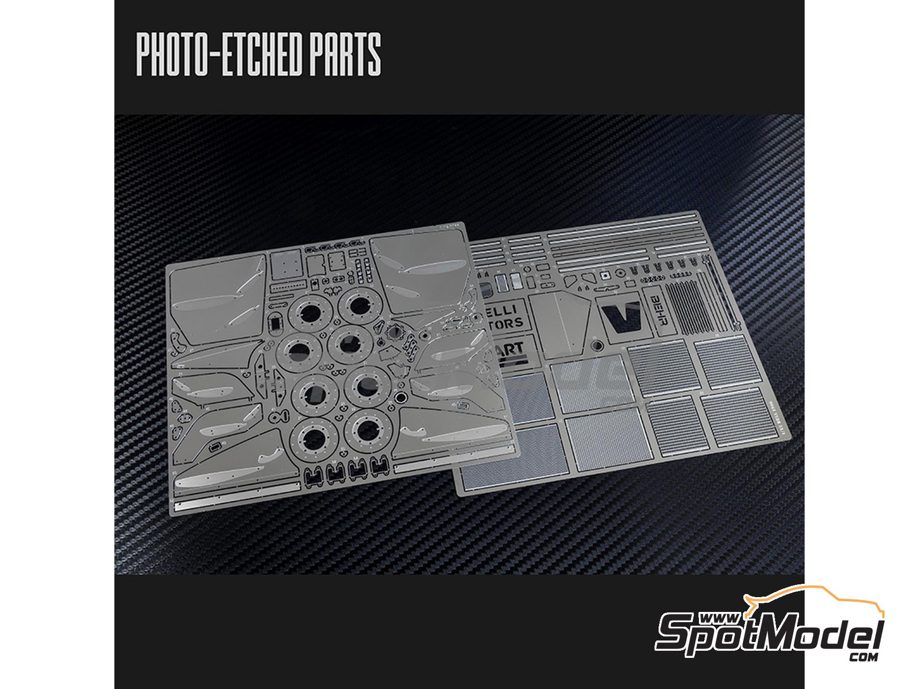 Model Factory Hiro K855: Car scale model kit 1/12 scale - Brabham BMW ...