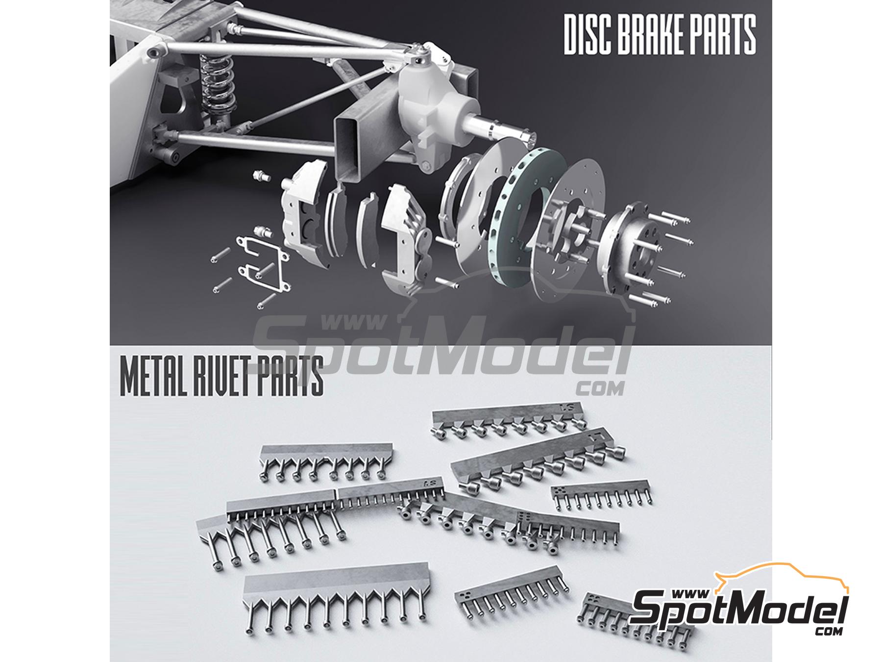 Model Factory Hiro K855: Car scale model kit 1/12 scale - Brabham BMW ...