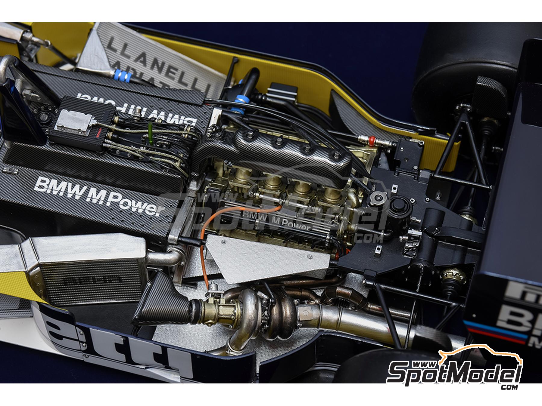 Model Factory Hiro K855: Car scale model kit 1/12 scale - Brabham BMW ...