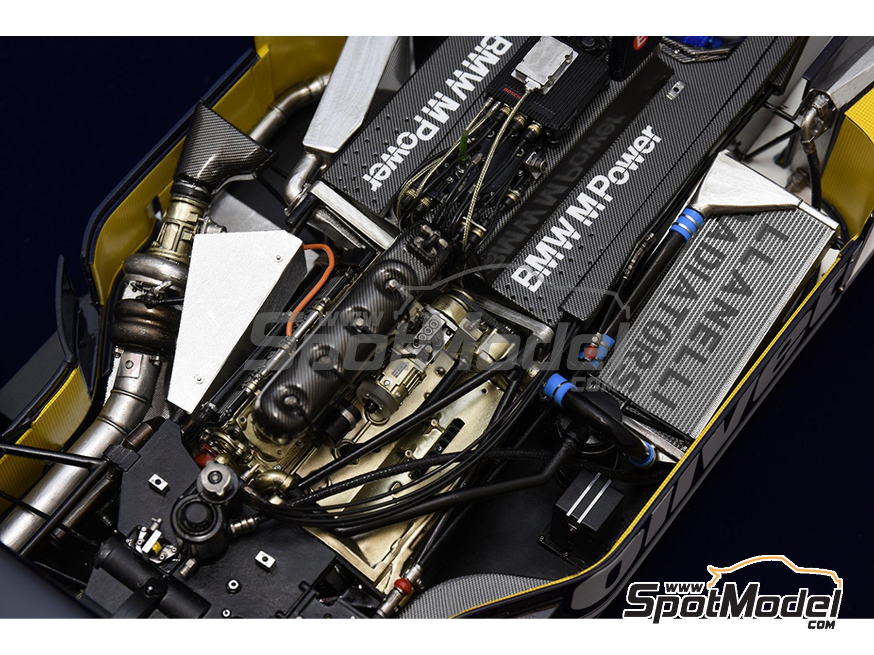 Model Factory Hiro K855: Car scale model kit 1/12 scale - Brabham BMW ...