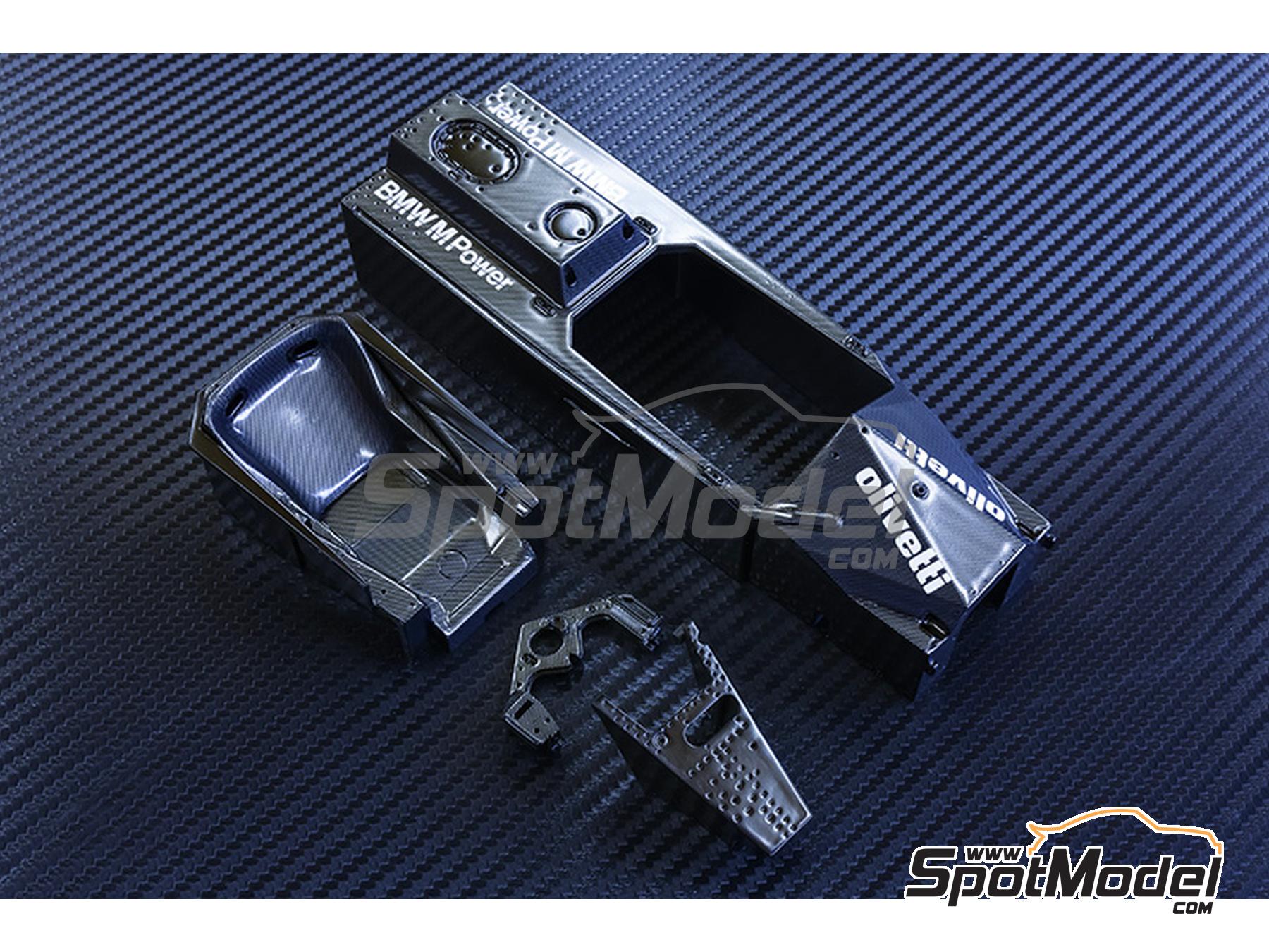 Model Factory Hiro K855: Car scale model kit 1/12 scale - Brabham BMW ...