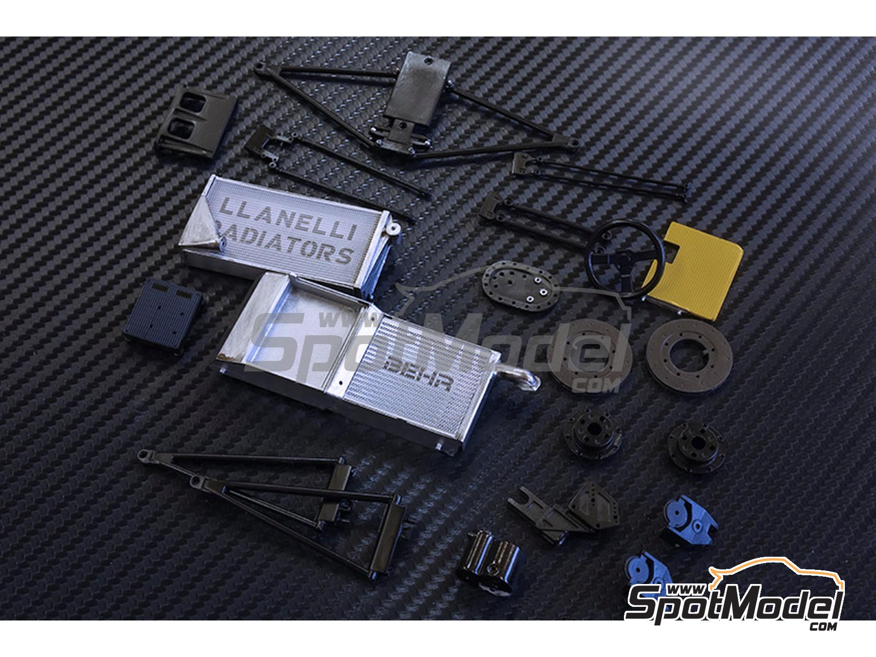 Model Factory Hiro K855: Car scale model kit 1/12 scale - Brabham BMW ...