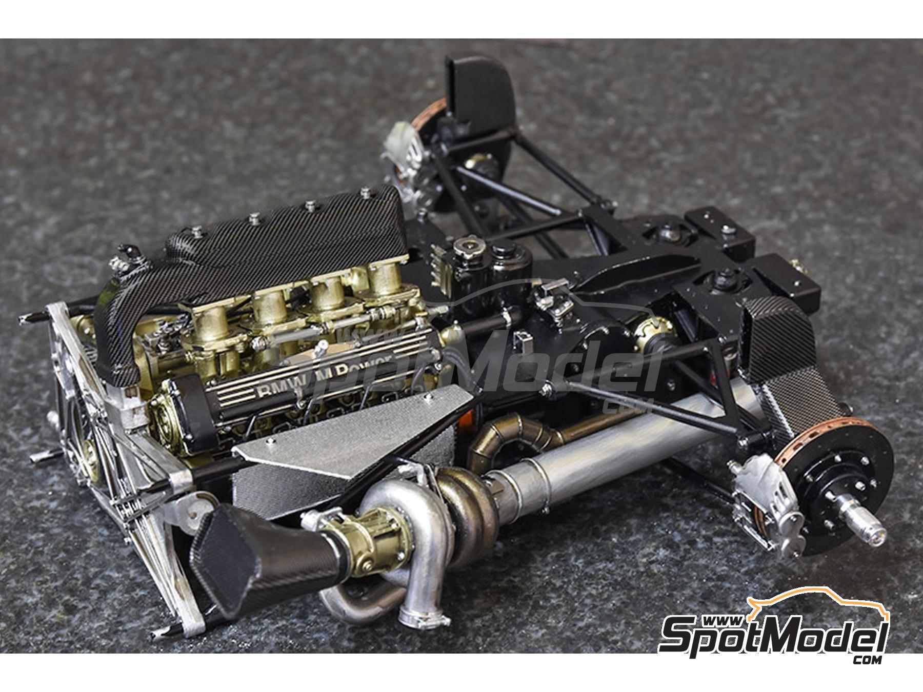 Model Factory Hiro K855: Car scale model kit 1/12 scale - Brabham BMW ...