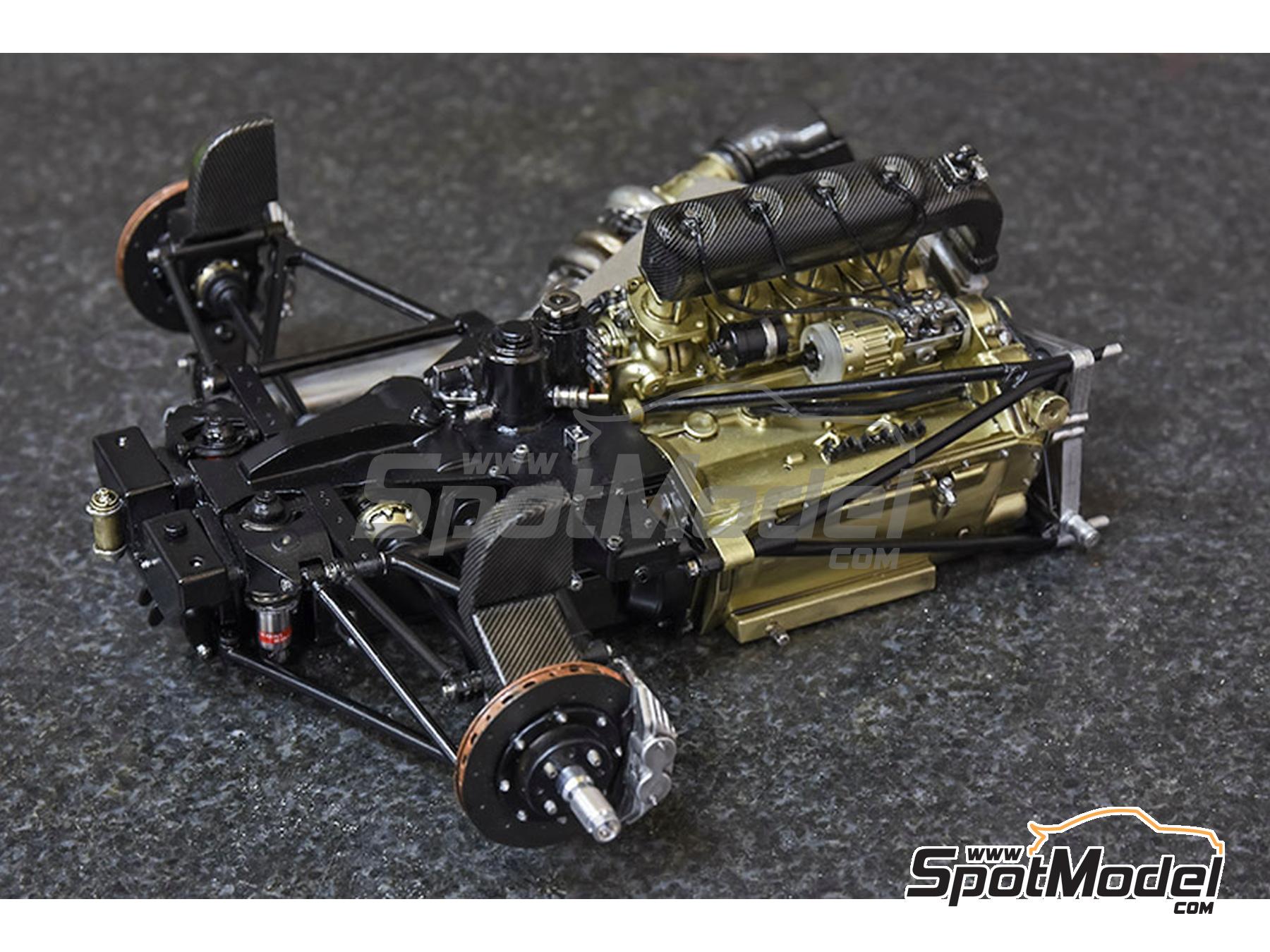 Model Factory Hiro K855: Car scale model kit 1/12 scale - Brabham BMW ...