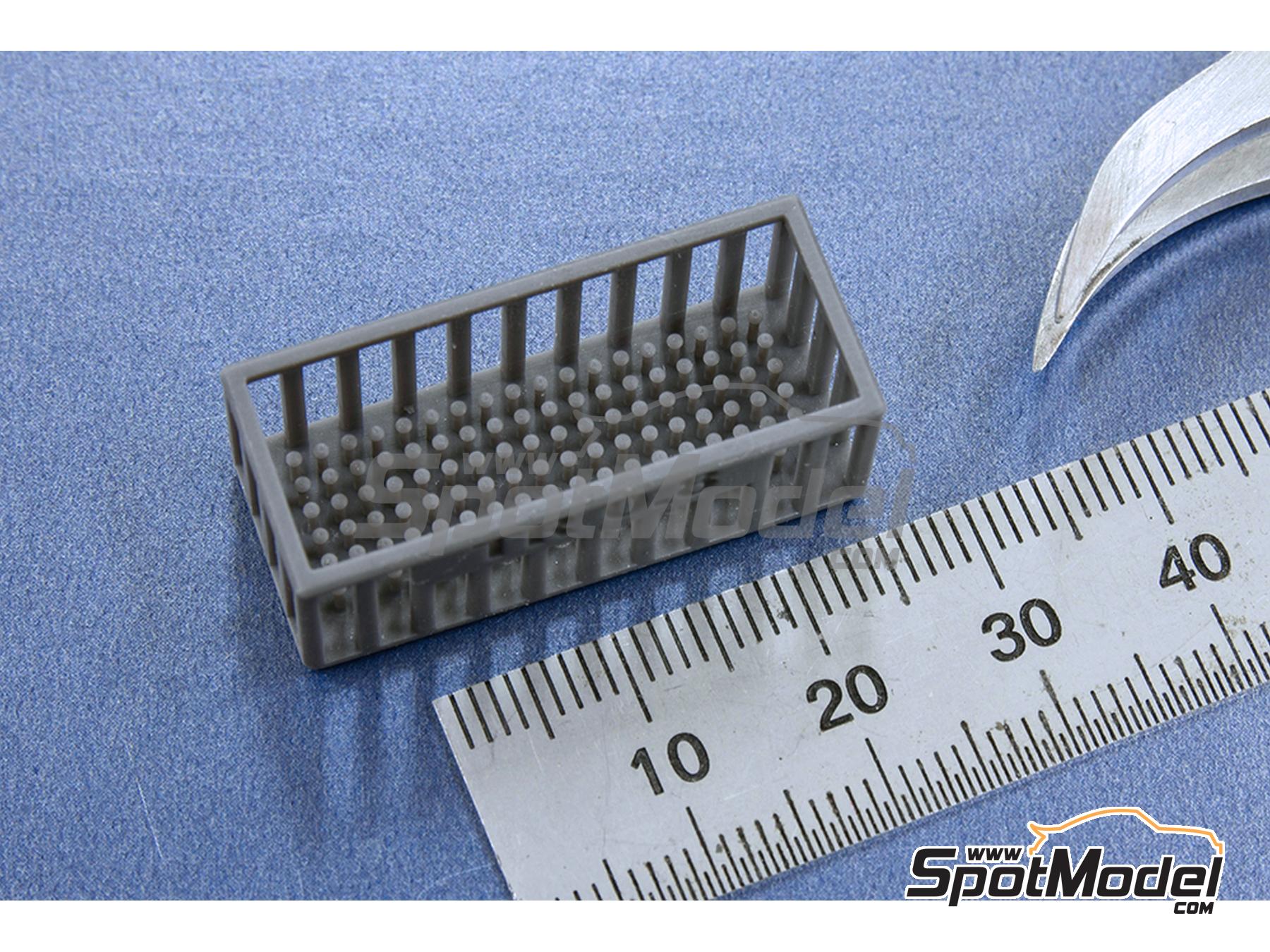 Model Factory Hiro P1188: Rivets 1/12 scale - Ferrari 158F1 / 512F1 ...