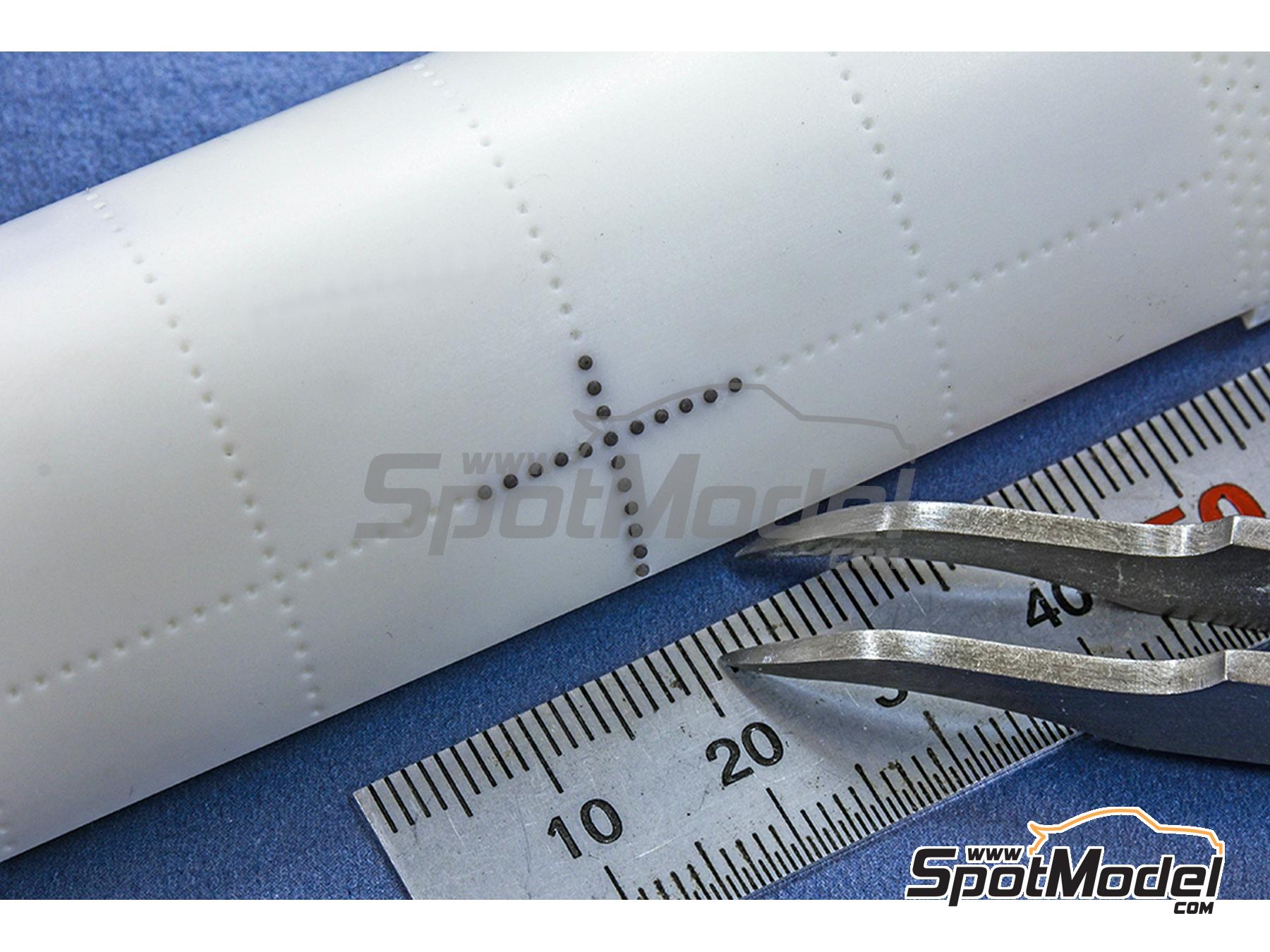 Model Factory Hiro P1188: Rivets 1/12 scale - Ferrari 158F1 / 512F1 ...