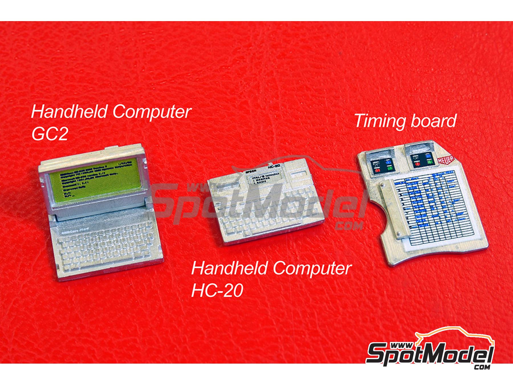 Model Factory Hiro P1226: Detail 1/20 scale - Pit Parts Set (1980's ...