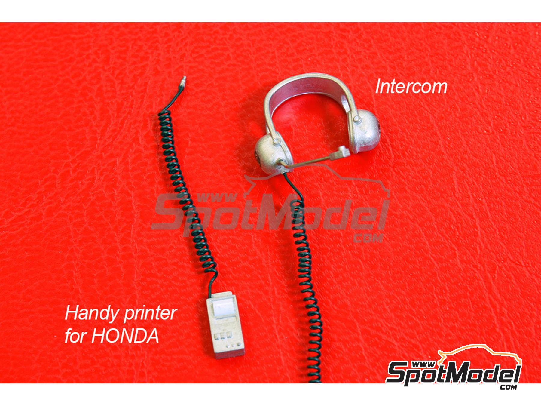 Model Factory Hiro P1226: Detail 1/20 scale - Pit Parts Set (1980's ...