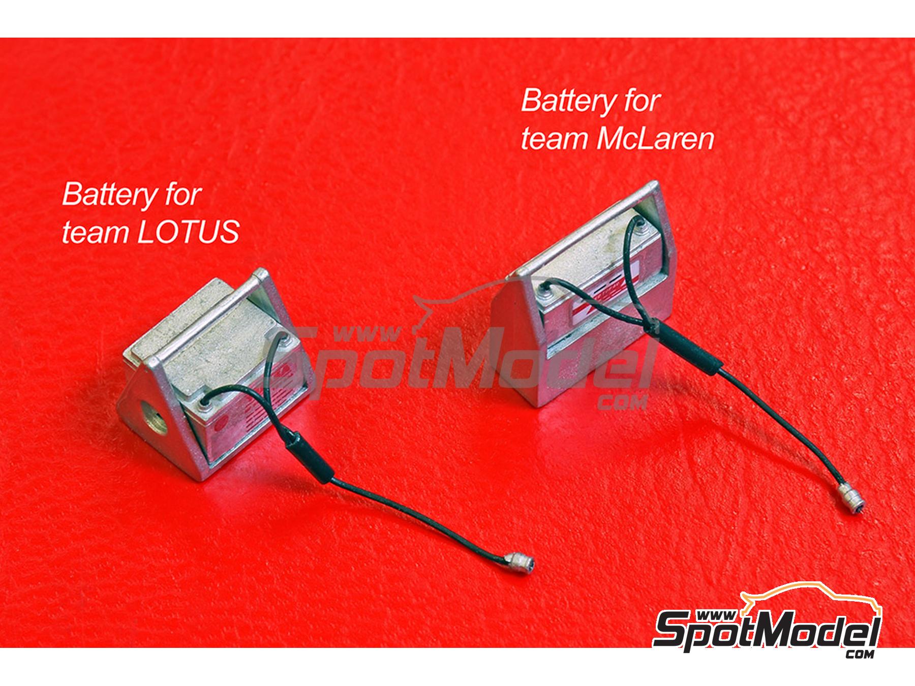 Model Factory Hiro P1226: Detail 1/20 scale - Pit Parts Set (1980's ...