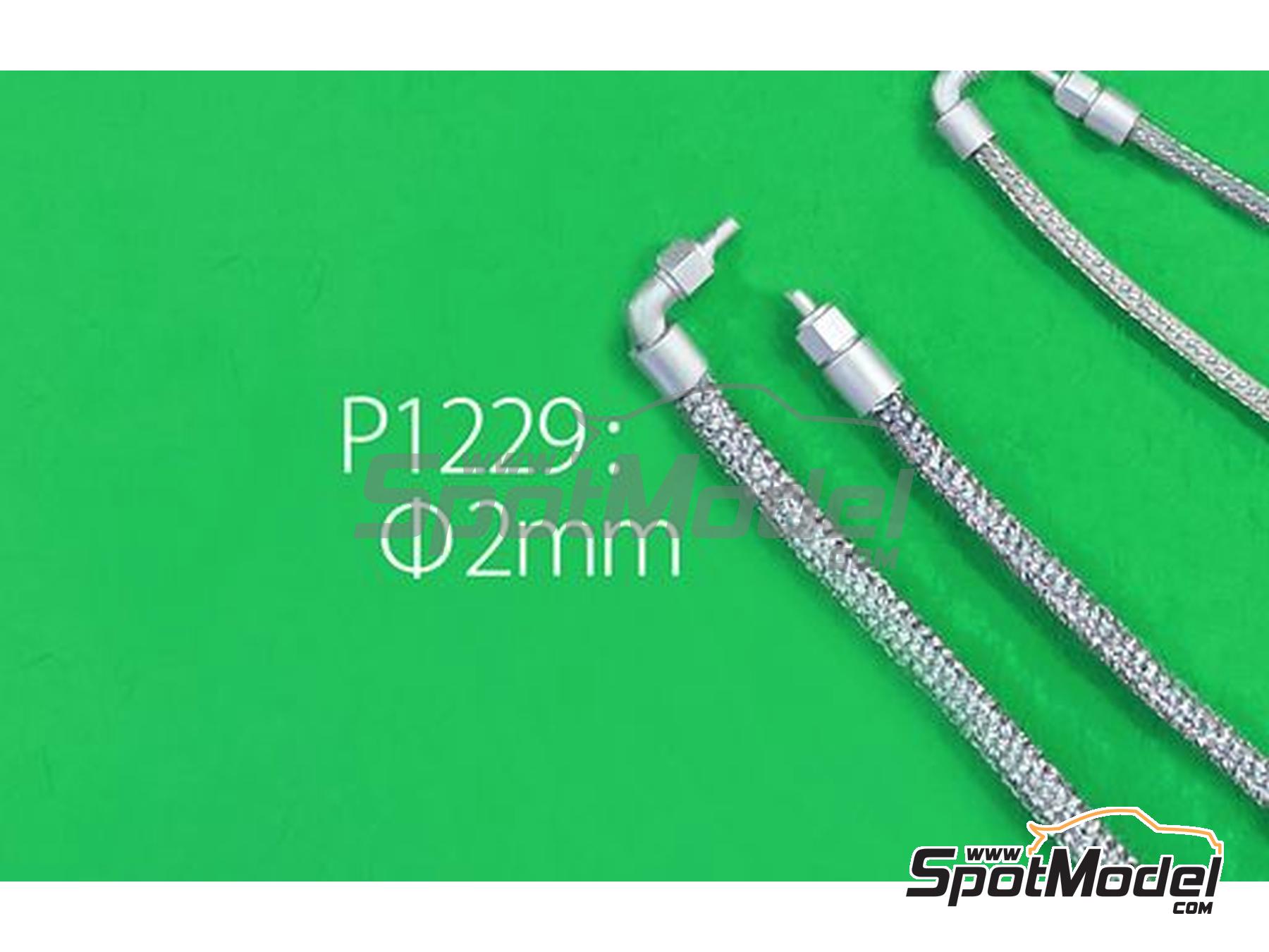 Model Factory Hiro P1229: Detail - Silver Wire Cord (2mm) + Connector ...
