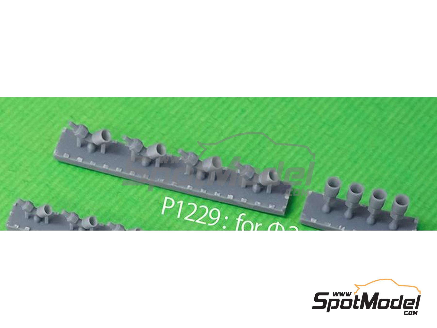 Model Factory Hiro P1229: Detail - Silver Wire Cord (2mm) + Connector ...
