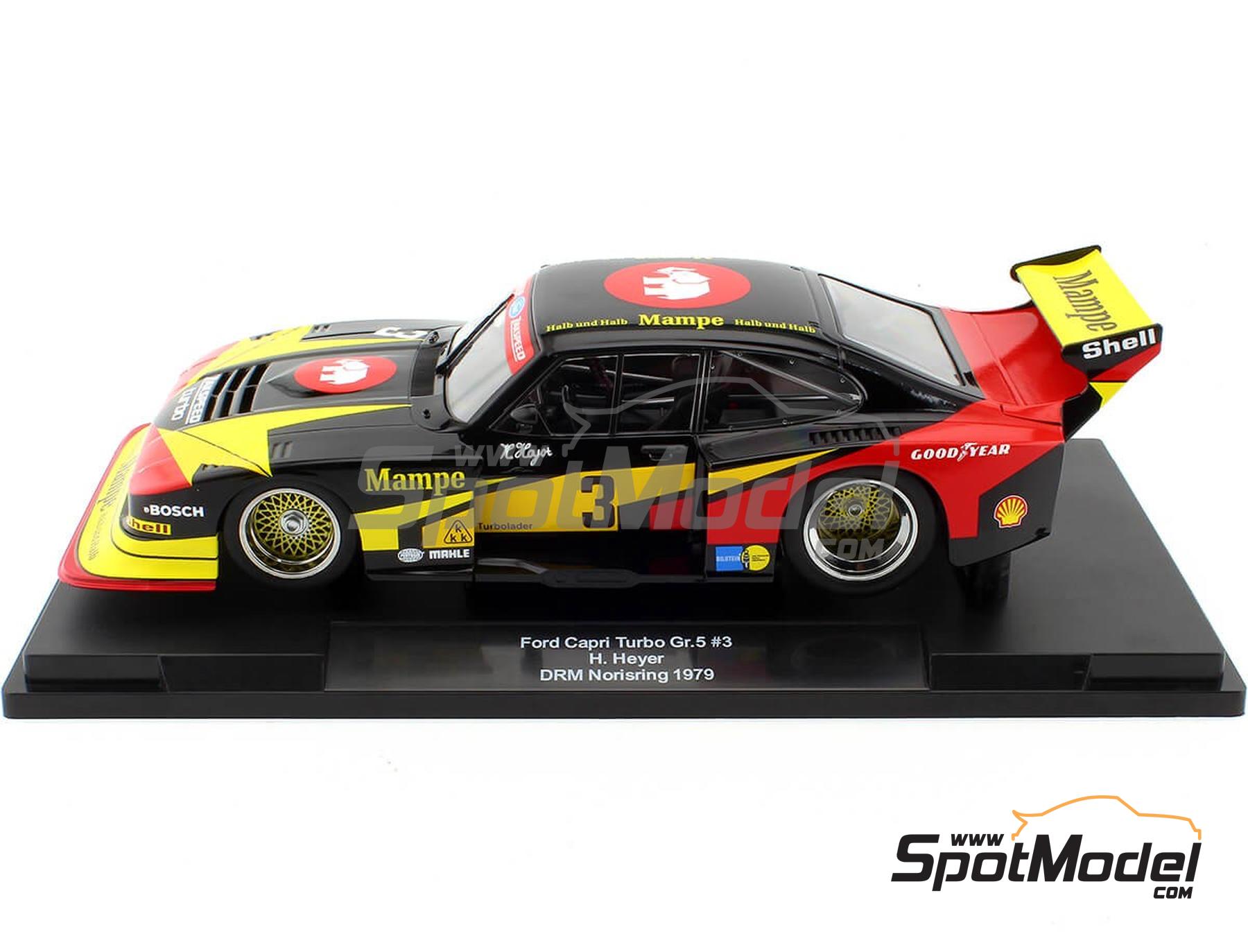 Modelcar Group 18800R: Diecast model car 1/18 scale - Ford Capri Turbo ...