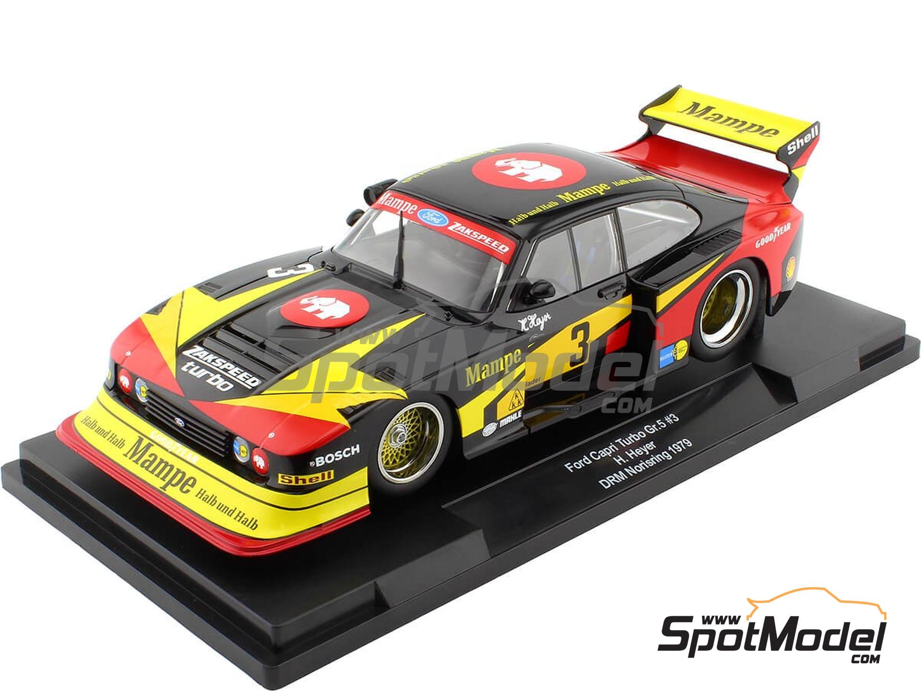Modelcar Group 18800R: Diecast model car 1/18 scale - Ford Capri Turbo ...