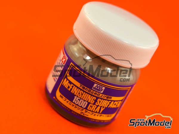 Mr Hobby Gunze Sangyo SF-289: Primer Mr. Finishing Surfacer 1500 gray ...
