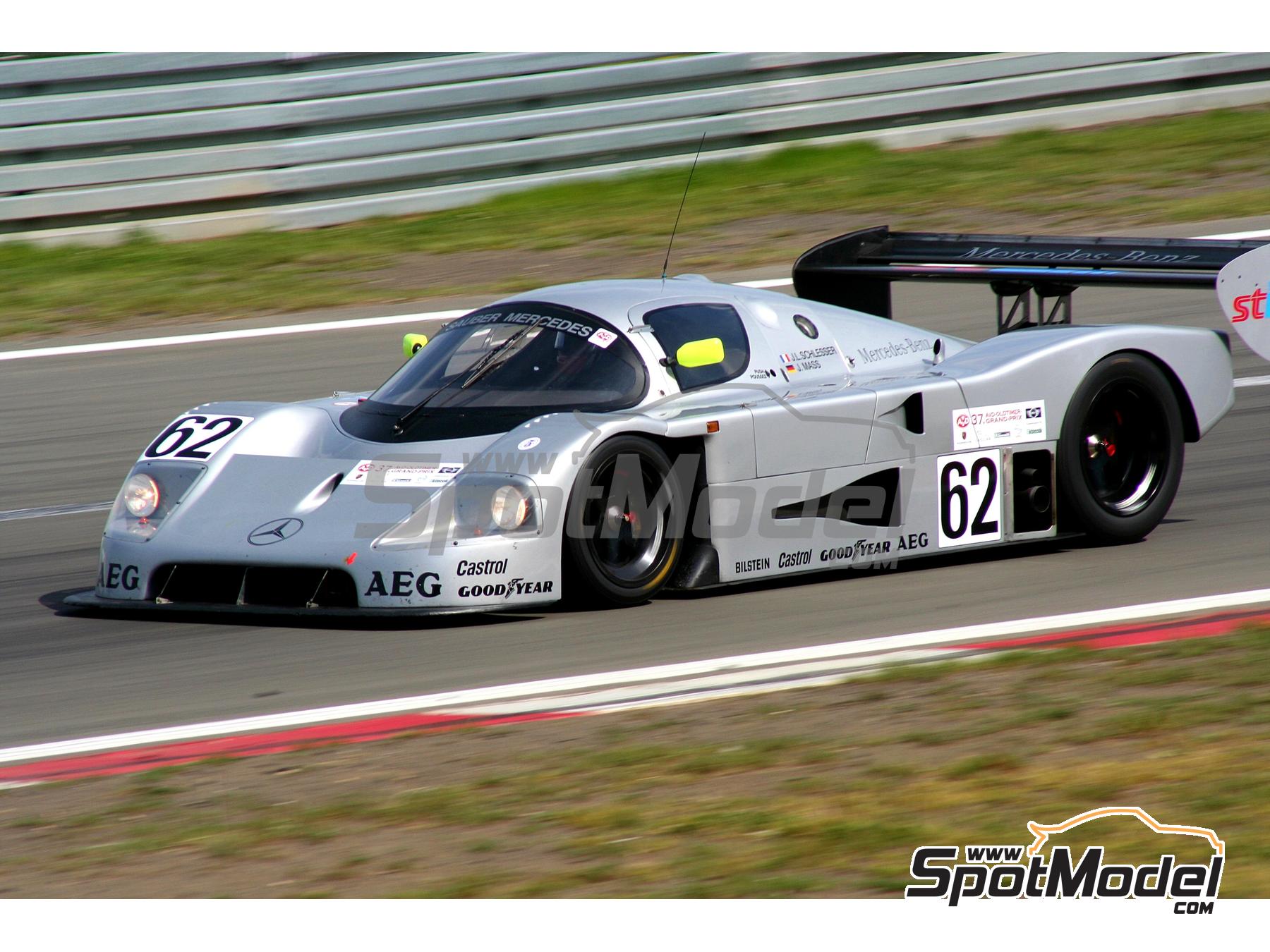Number Five N5-C209: Paint for airbrush Sauber Mercedes C9 Silver 1 x ...