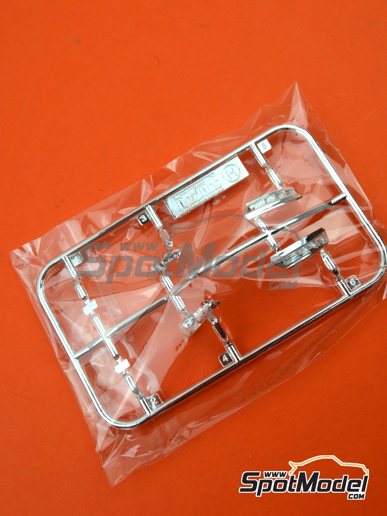 Nunu PN24004-SPRUE-H: Spare part 1/24 scale - Audi R8 LMS GT3: Sprue H ...
