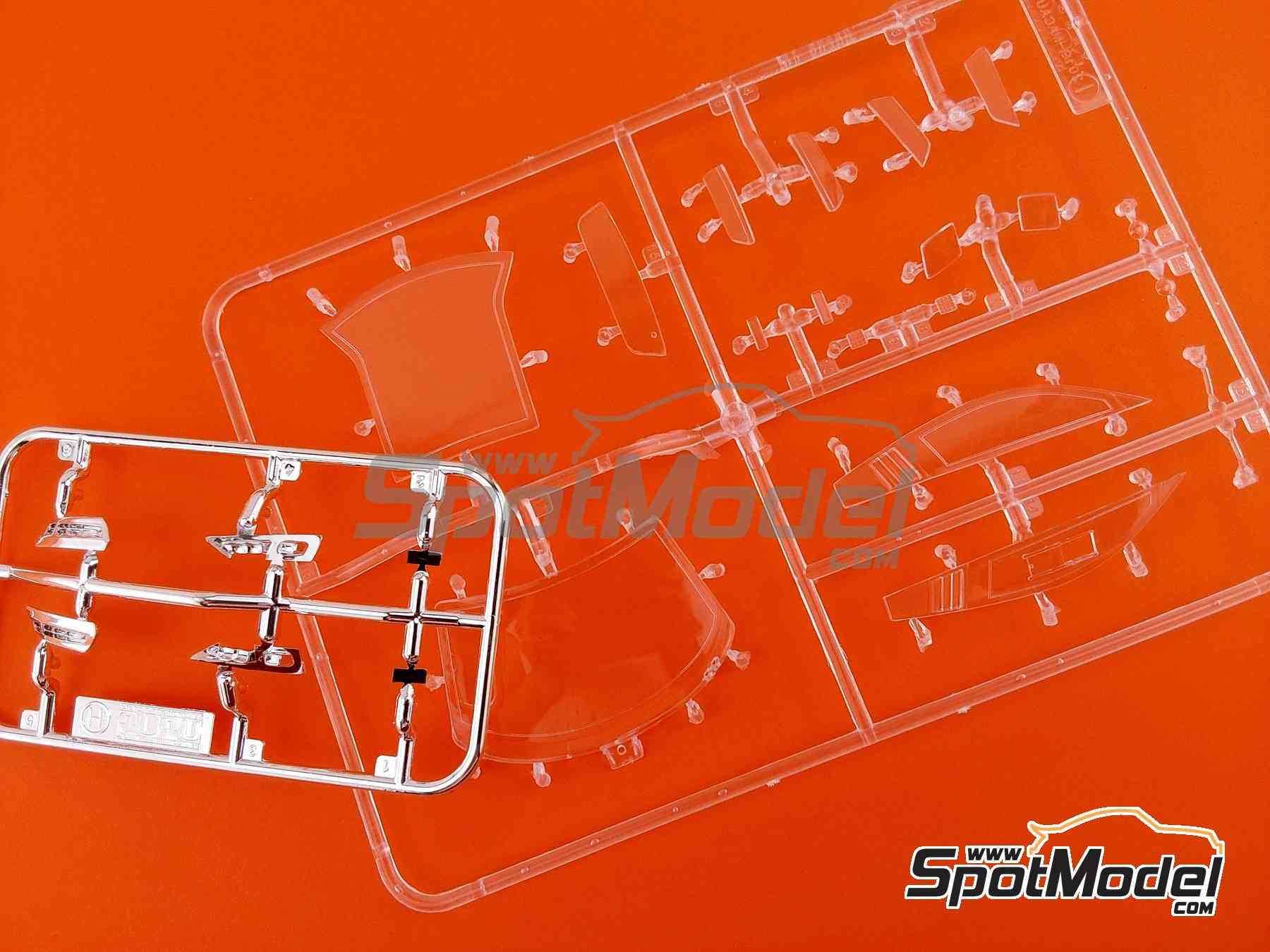 Nunu PN24024-UNBOX: Car scale model kit 1/24 scale - Audi R8 LMS GT3 2015 (ref. PN24024-UNBOX ...