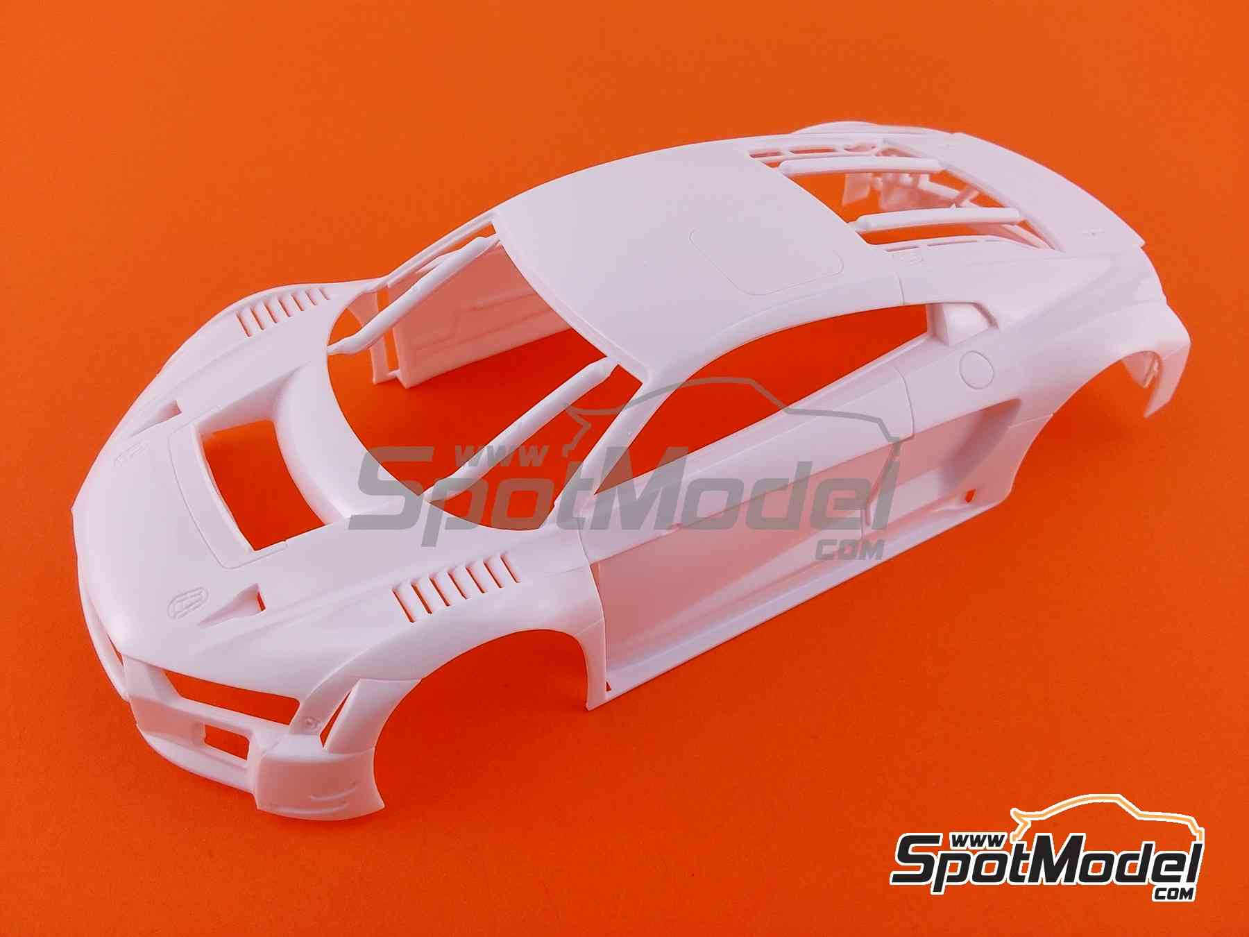 Nunu PN24024-UNBOX: Car scale model kit 1/24 scale - Audi R8 LMS GT3 2015 (ref. PN24024-UNBOX ...