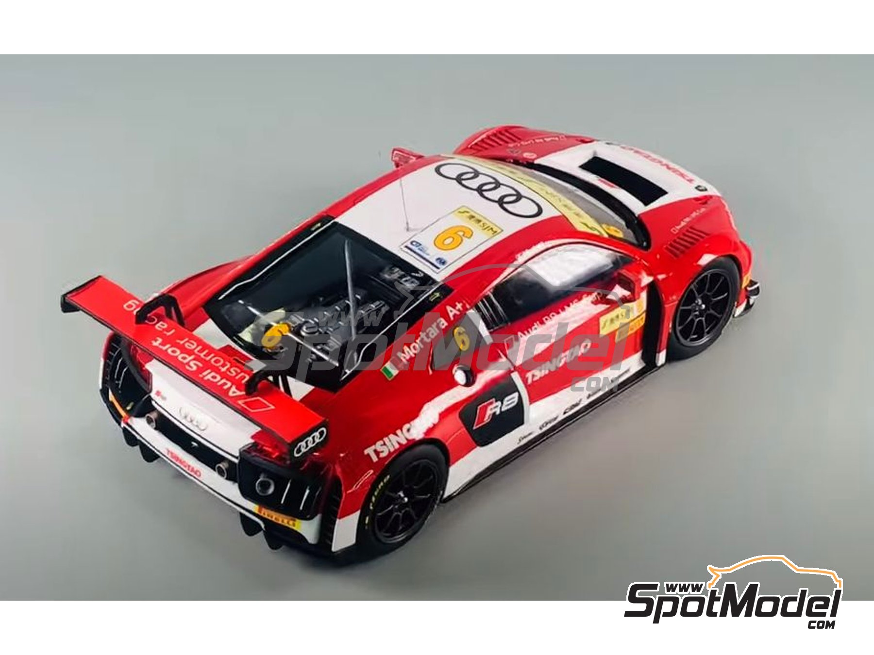 Nunu NU-24024: Car scale model kit 1/24 scale - Audi R8 LMS GT3 Audi Sport Customer Racing Team ...