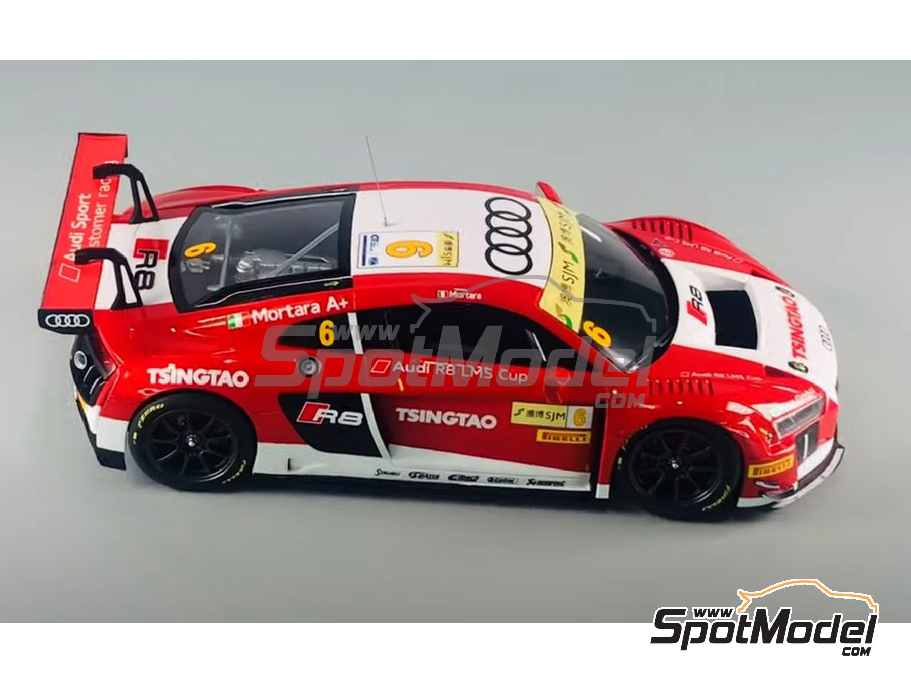 Nunu NU-24024: Car scale model kit 1/24 scale - Audi R8 LMS GT3 Audi Sport Customer Racing Team ...