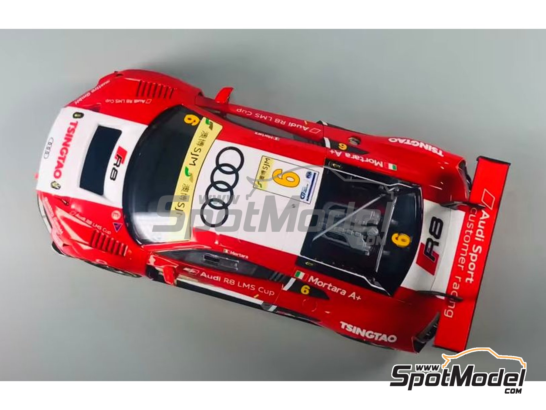 Nunu NU-24024: Car scale model kit 1/24 scale - Audi R8 LMS GT3 Audi Sport Customer Racing Team ...