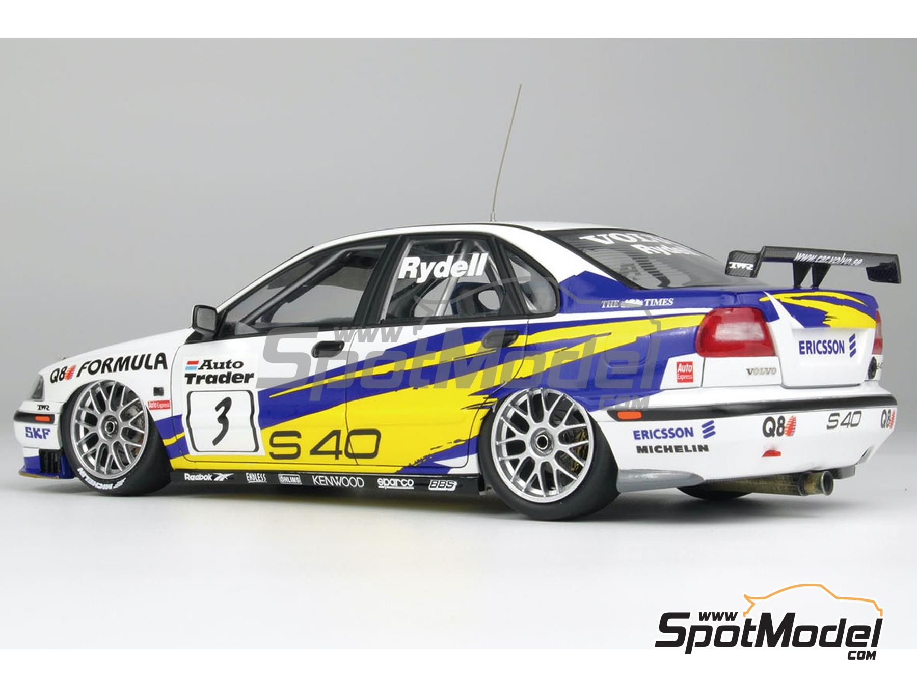 Nunu PN24034: Car scale model kit 1/24 scale - Volvo S40 TWR Team ...
