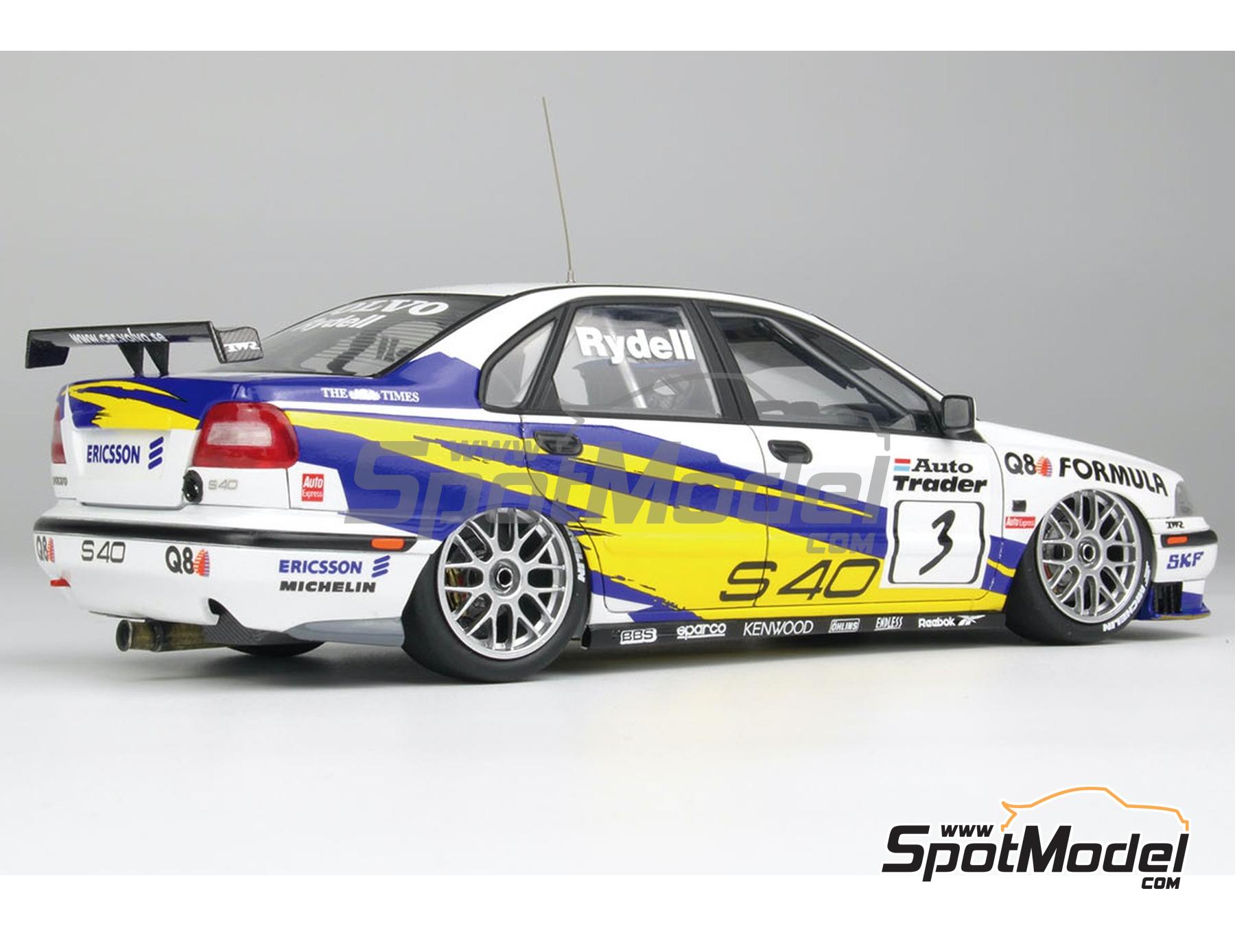 Nunu PN24034: Car scale model kit 1/24 scale - Volvo S40 TWR Team ...