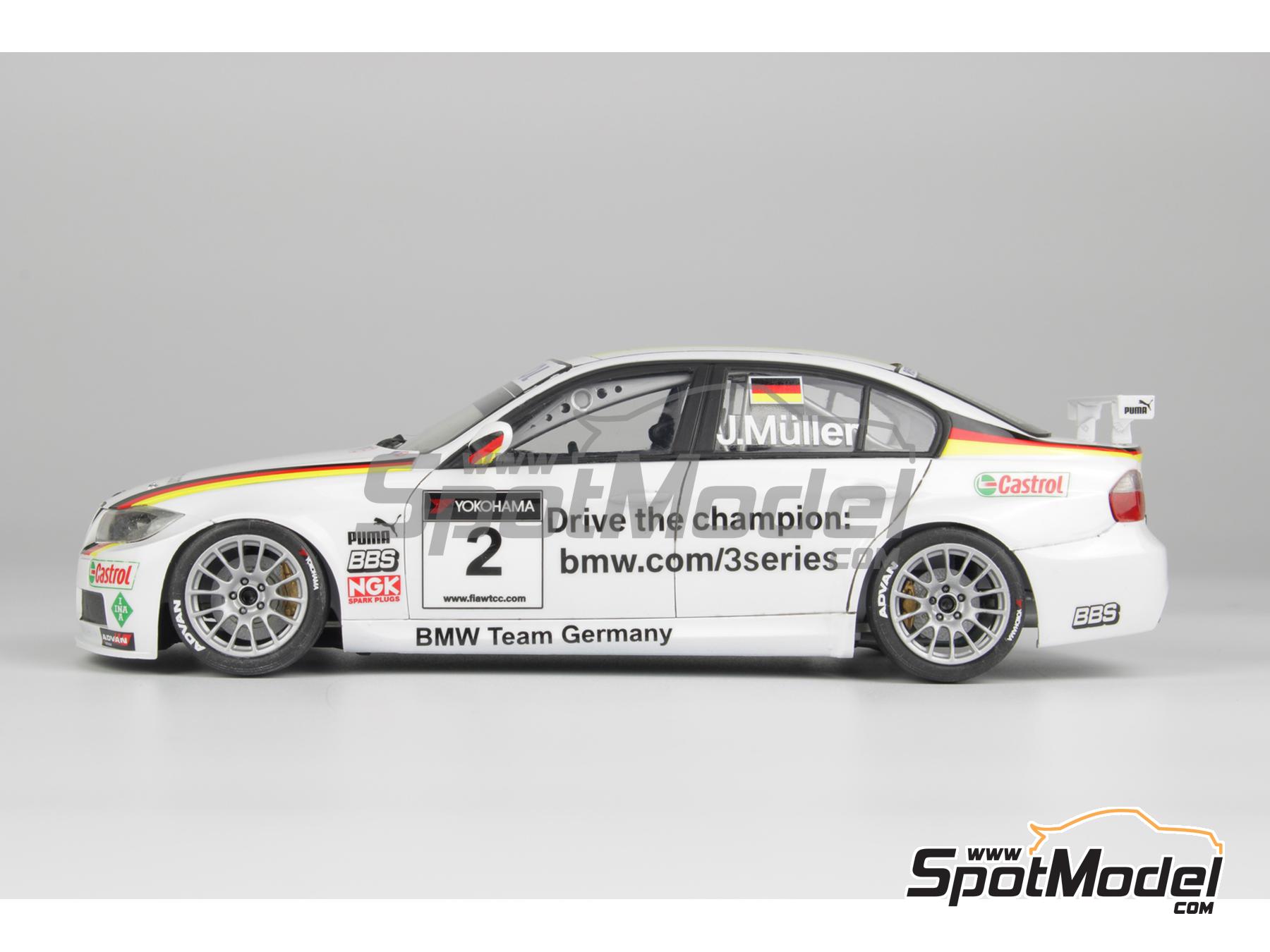 Nunu PN24037: Car scale model kit 1/24 scale - BMW 320si E90 BMW ...
