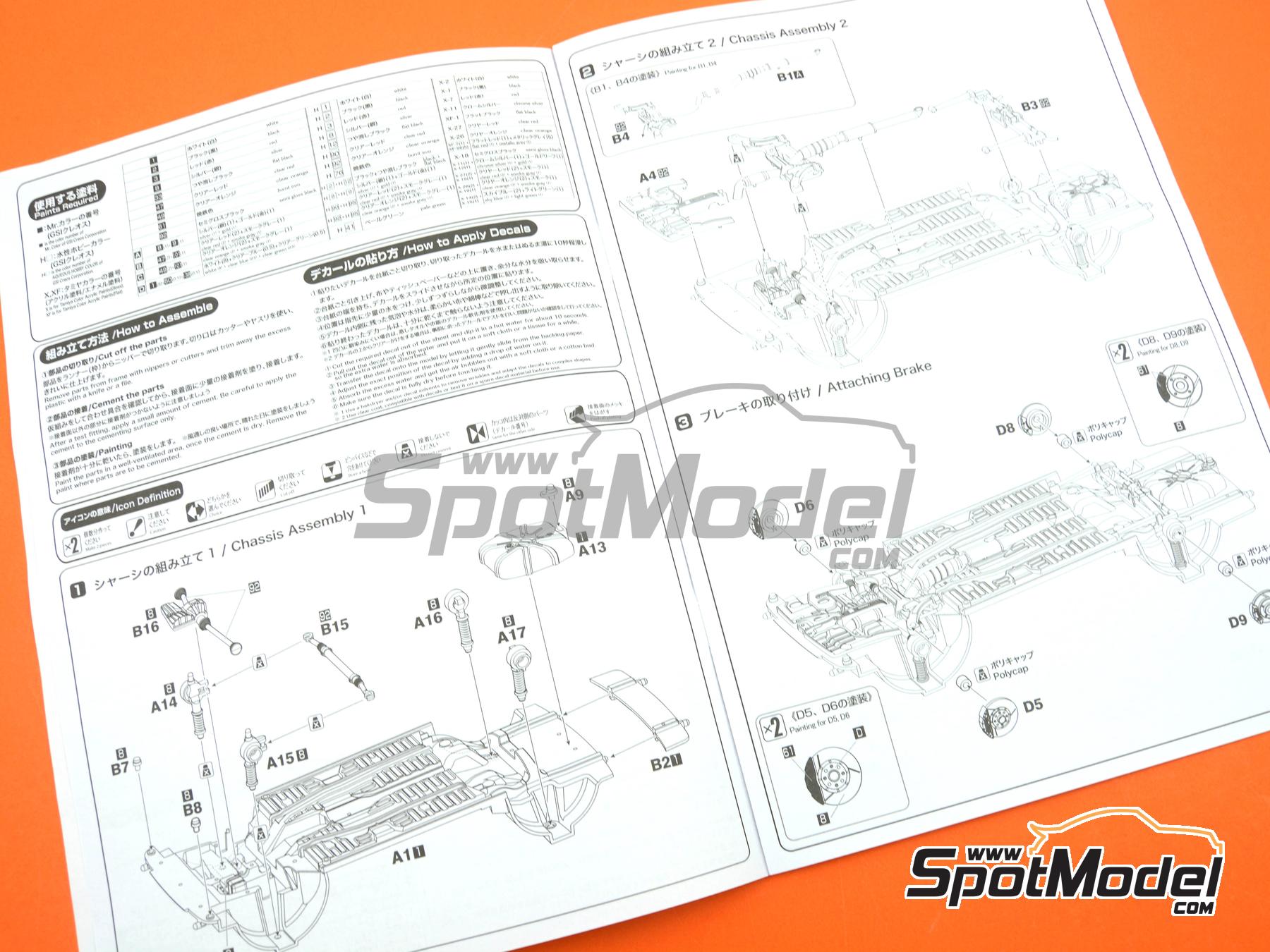 Nunu PN24039: Car scale model kit 1/24 scale - Toyota Corolla Levin ...