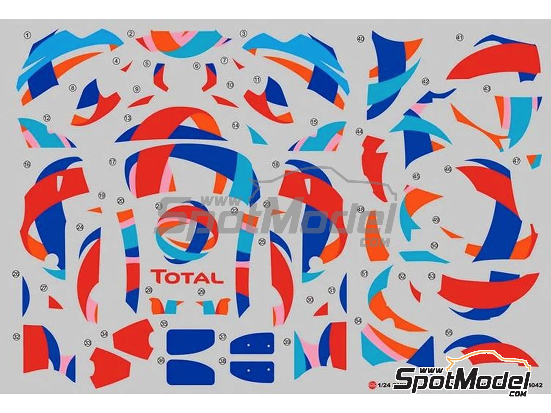 Nunu PN24042: Car scale model kit 1/24 scale - BMW M6 GT3 Walkenhorst ...