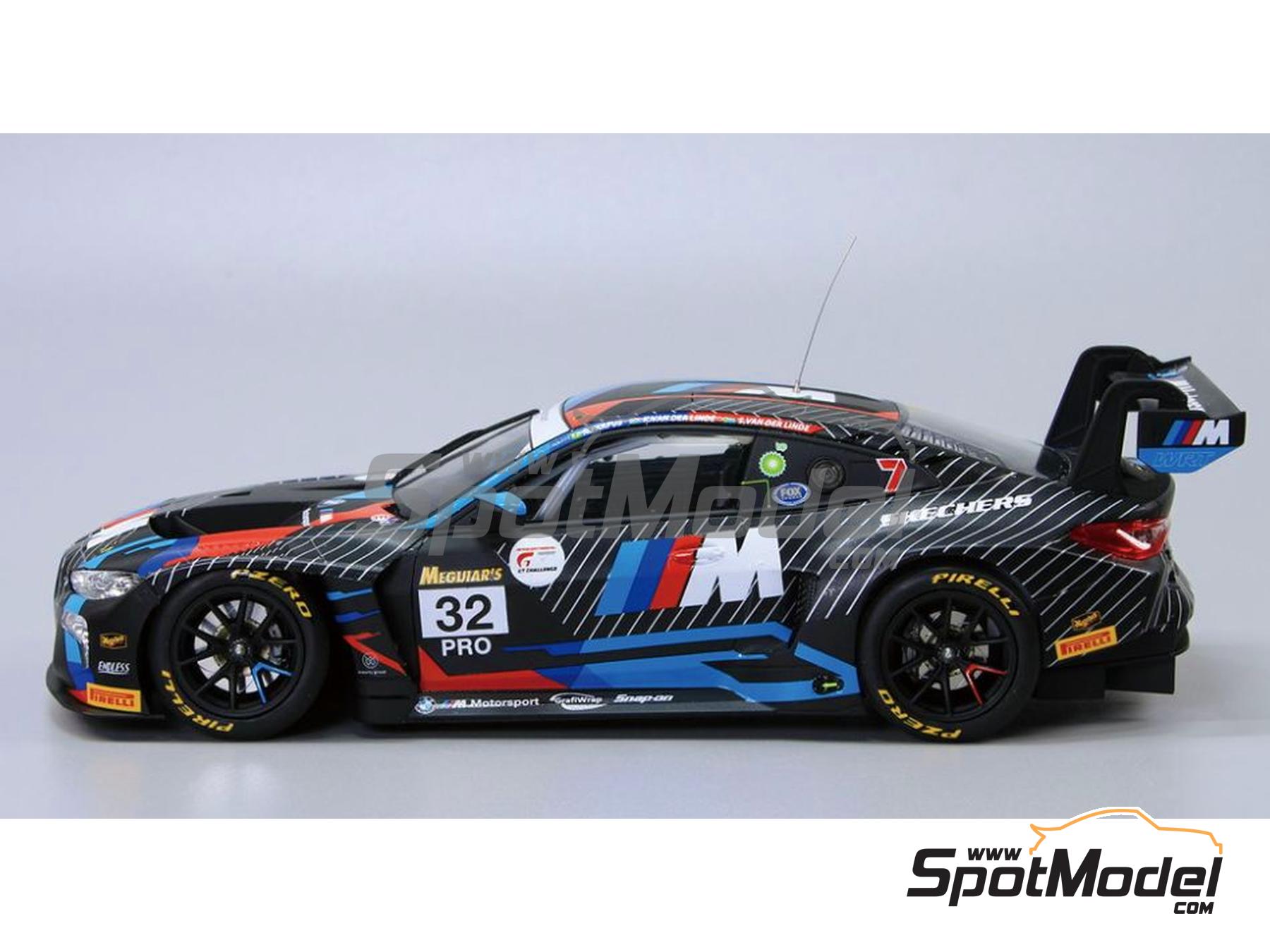 Nunu PN24057: Car scale model kit 1/24 scale - BMW M4 GT3 WRT Team ...