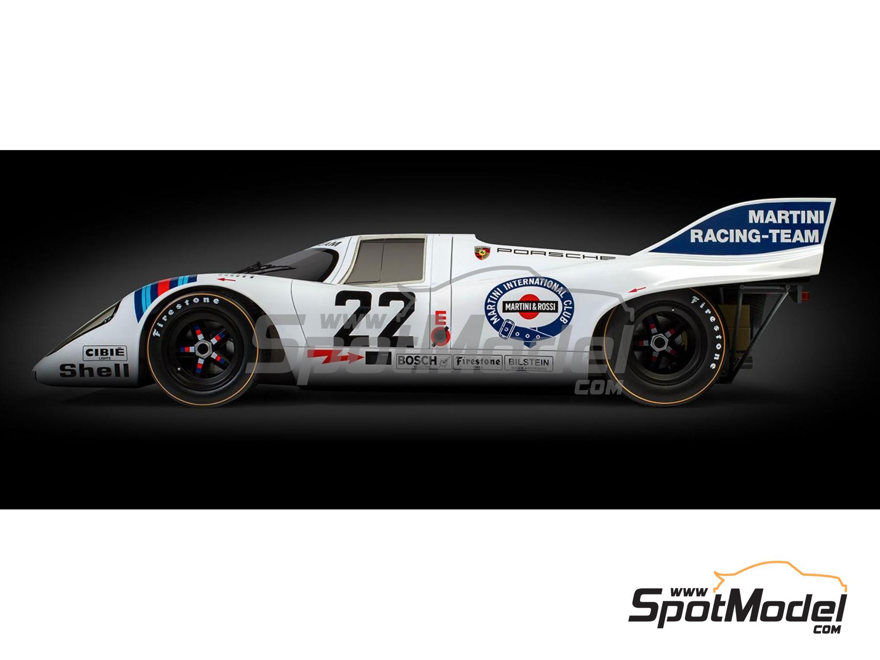 Pocher HK122: Car scale model kit 1/8 scale - Porsche 917KH Martini ...