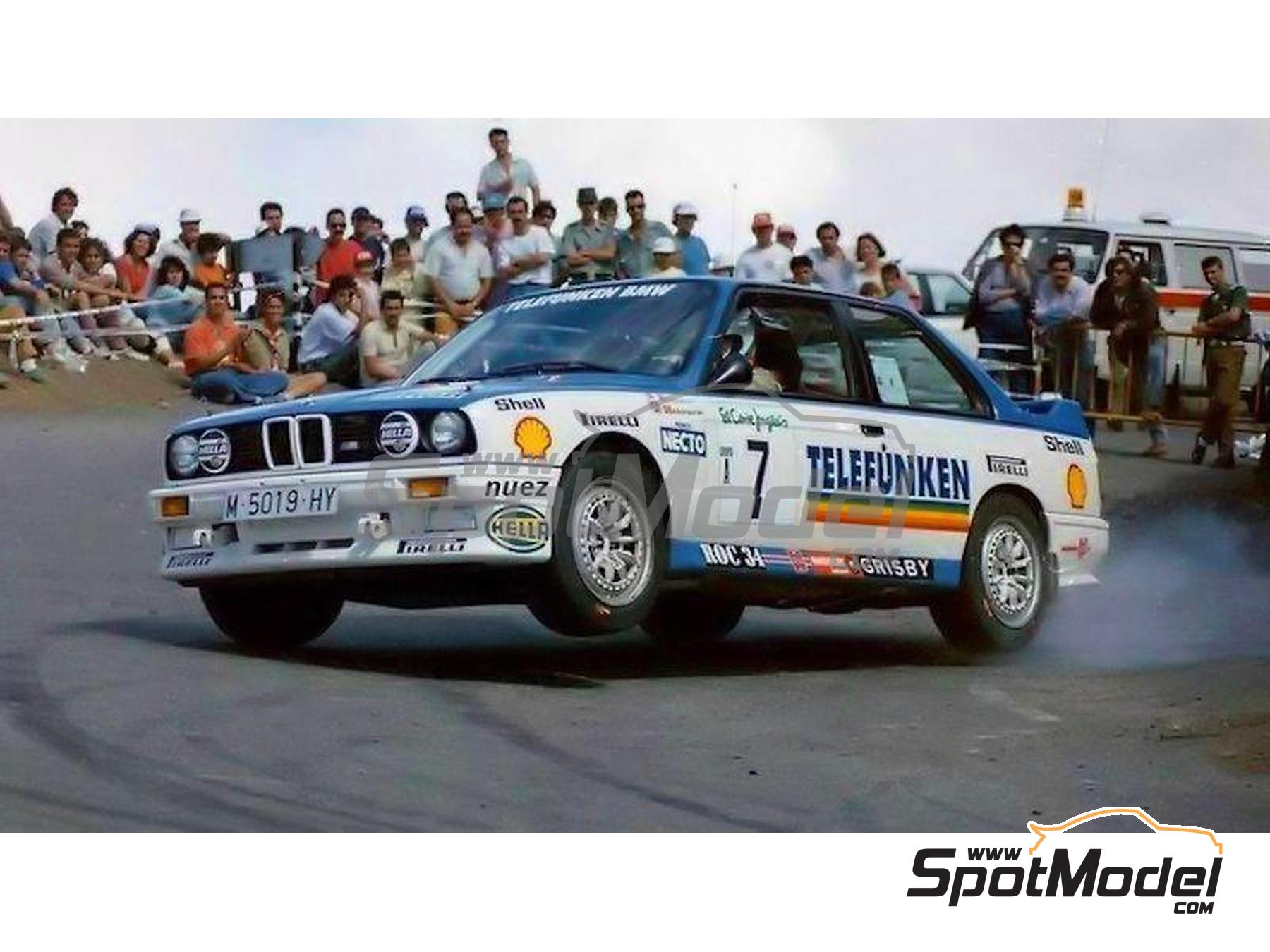 Print Lab Decals PLB2-069150: Marking / livery 1/24 scale - BMW M3 E30 ...