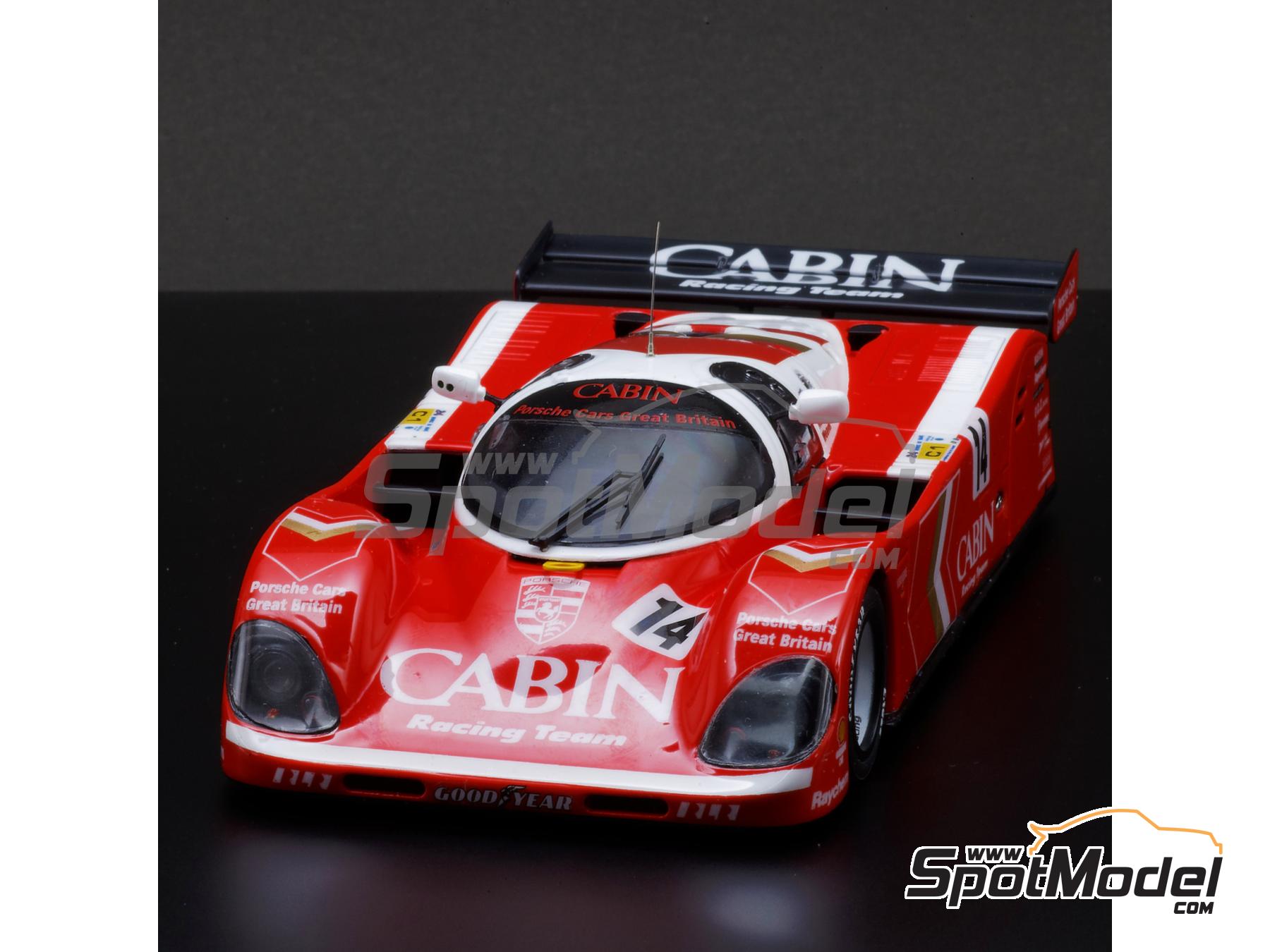 Print Lab Decals PLB2-423286: Marking / livery 1/24 scale - Porsche ...