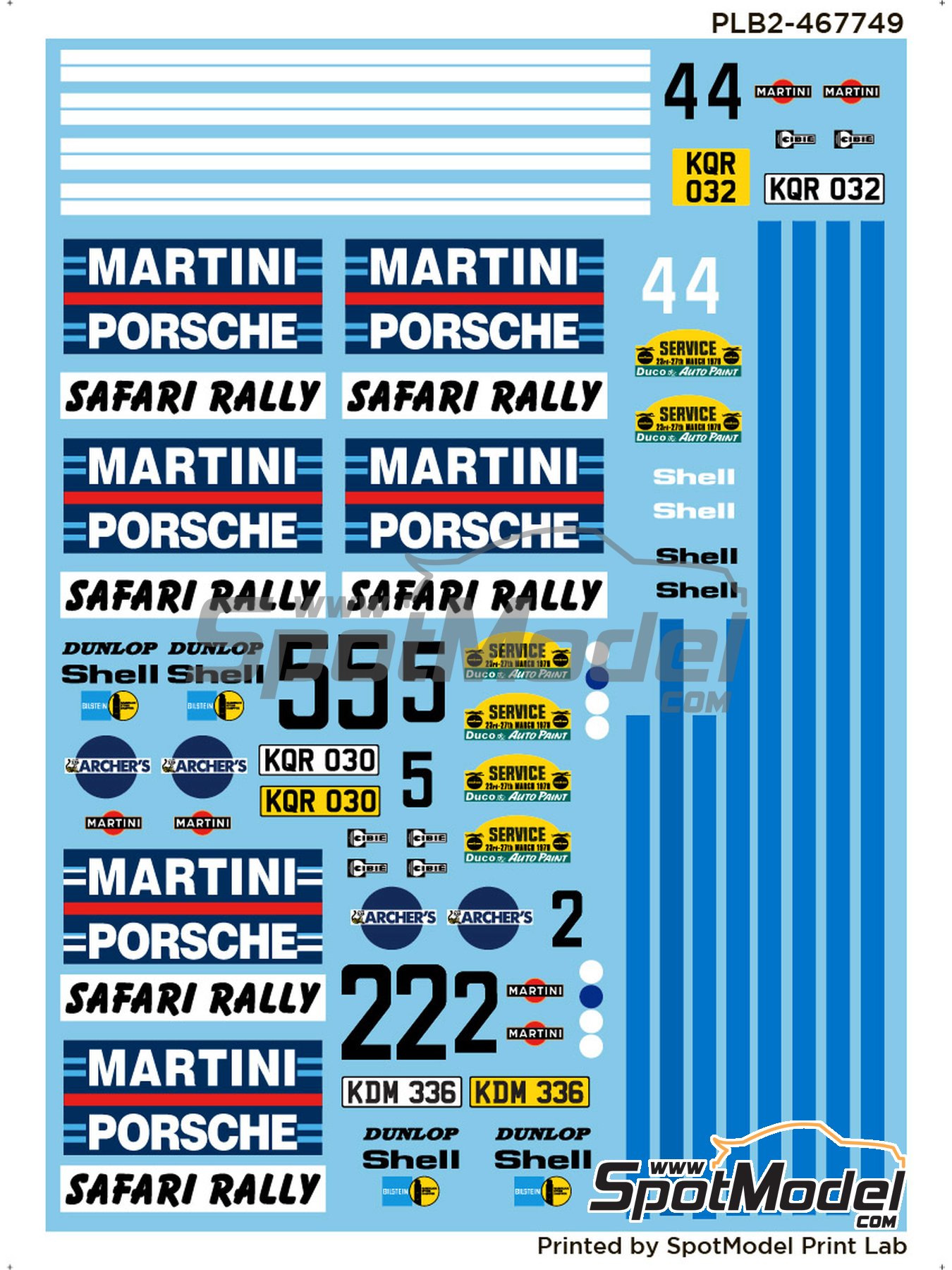 Print Lab Decals PLB2-467749: Marking / livery 1/24 scale - Land Rover ...