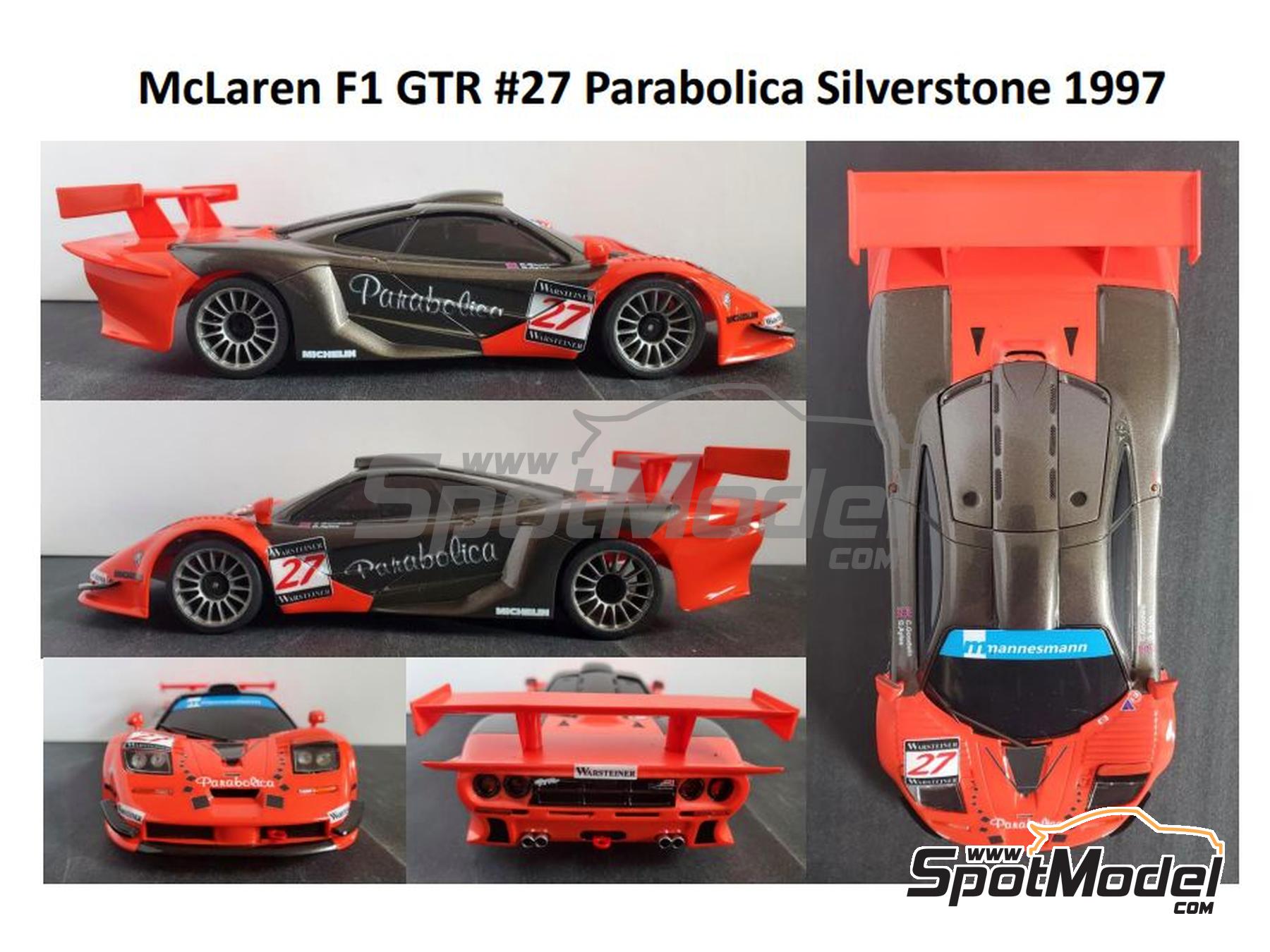 Print Lab Decals PLB2-540053: Marking / livery 1/27 scale - McLaren F1 ...