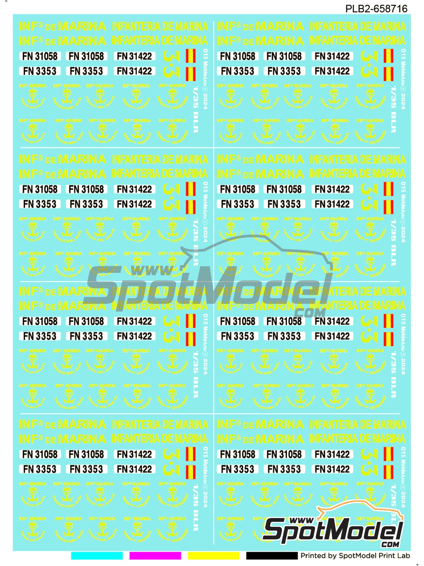 Print Lab Decals PLB2-658716: Logotypes 1/35 scale - BLR Marine Corps ...