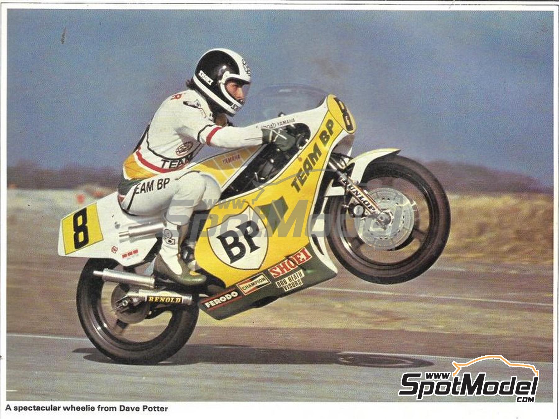 Print Lab Decals PLB2-691857: Decals 1/12 scale - Dave Potter Yamaha ...