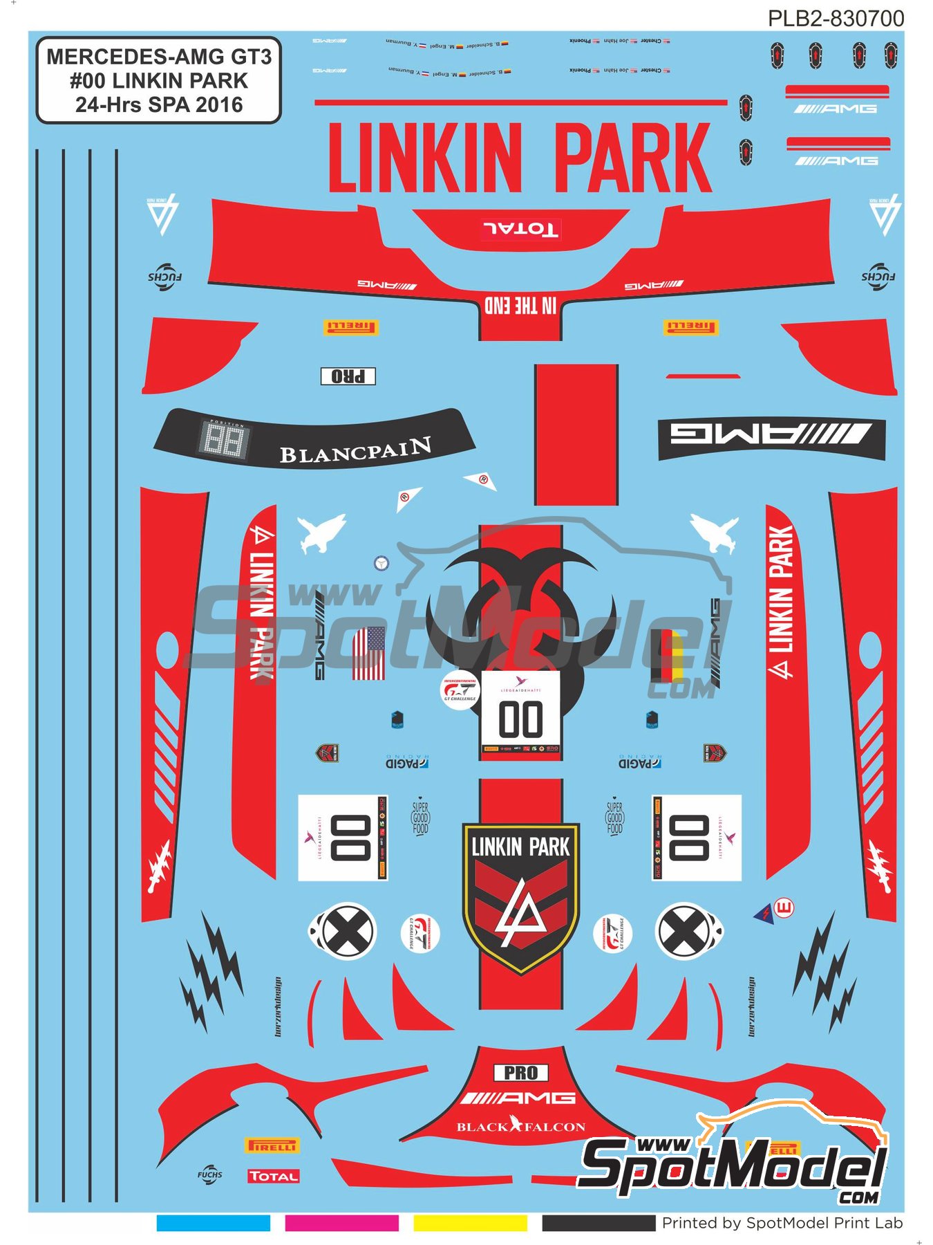 Print Lab Decals PLB2-830700: Marking / livery 1/27 scale - Mercedes ...