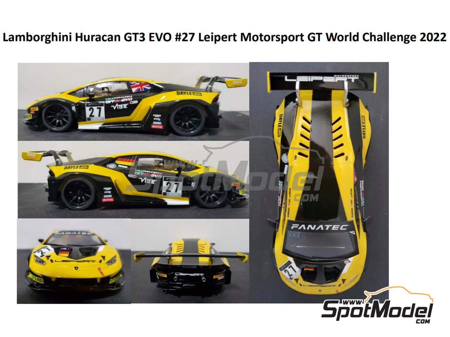 Print Lab Decals PLB2-838870: Marking / livery 1/27 scale - Lamborghini ...